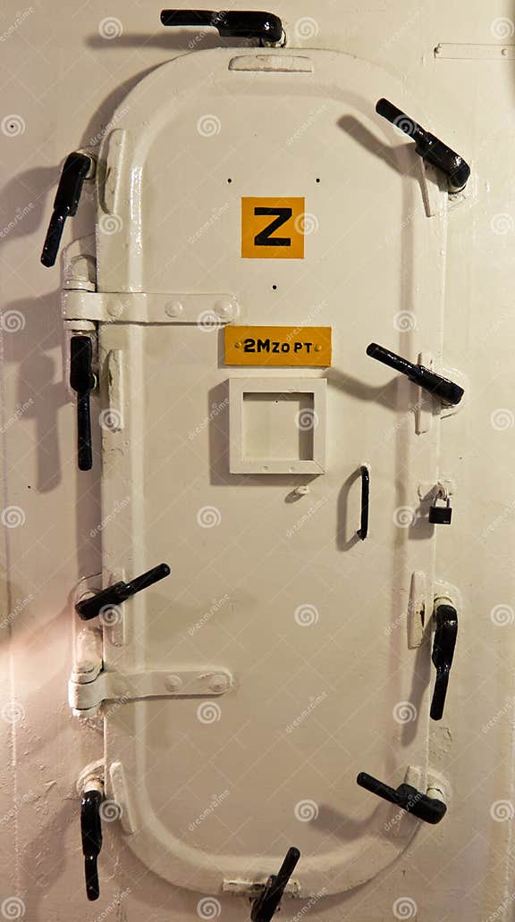 Hatch Access on a Military Navy Ship Stock Image - Image of ship, iron ...