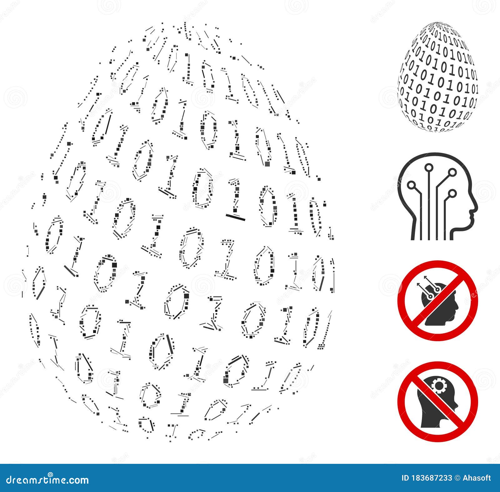 Irregular Binary Fission In Amoeba. Asexual Reproduction Cartoon Vector | CartoonDealer.com ...