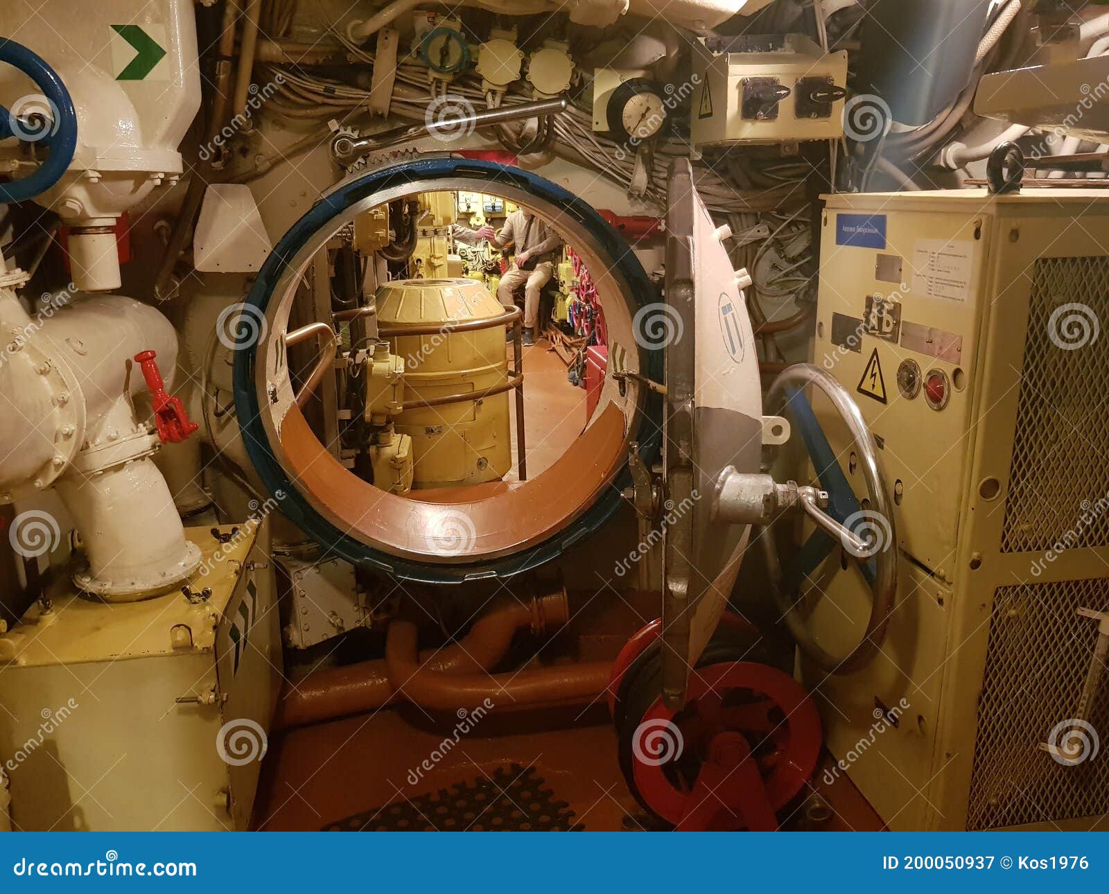 A Hatch between Compartments on a Submarine Editorial Photography ...