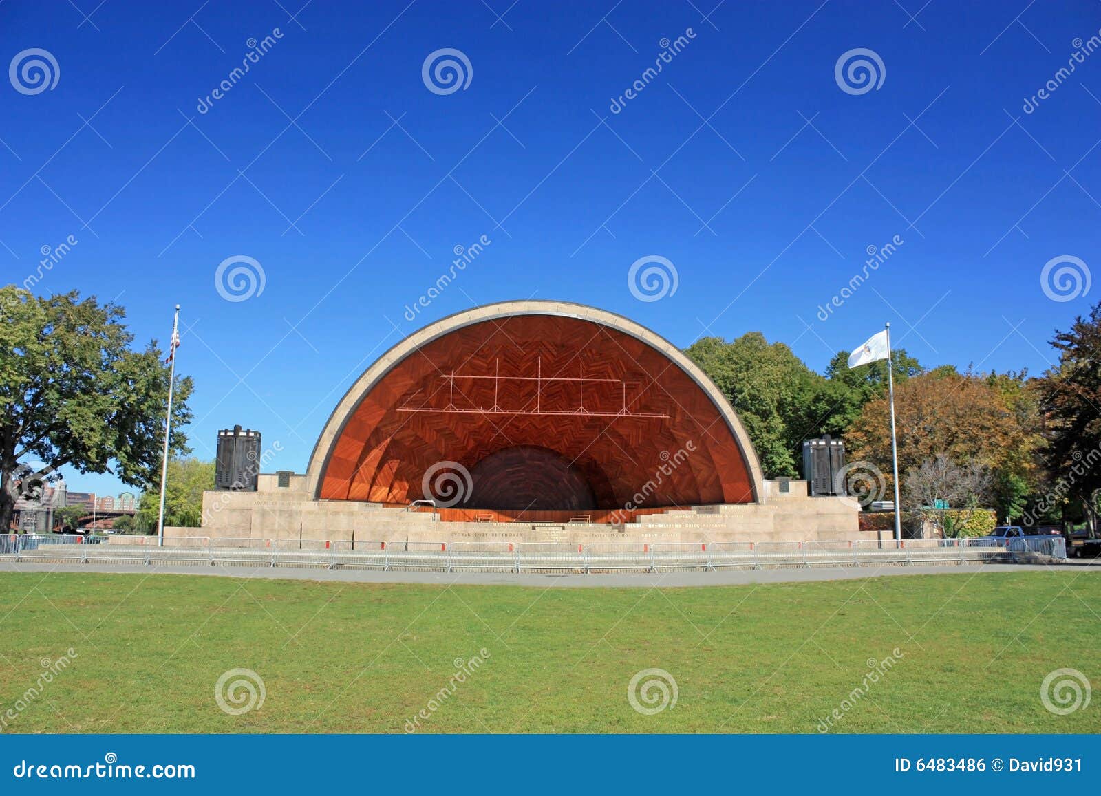 Hatch Shell Boston stock photo. Image of modern, architectural - 6483486