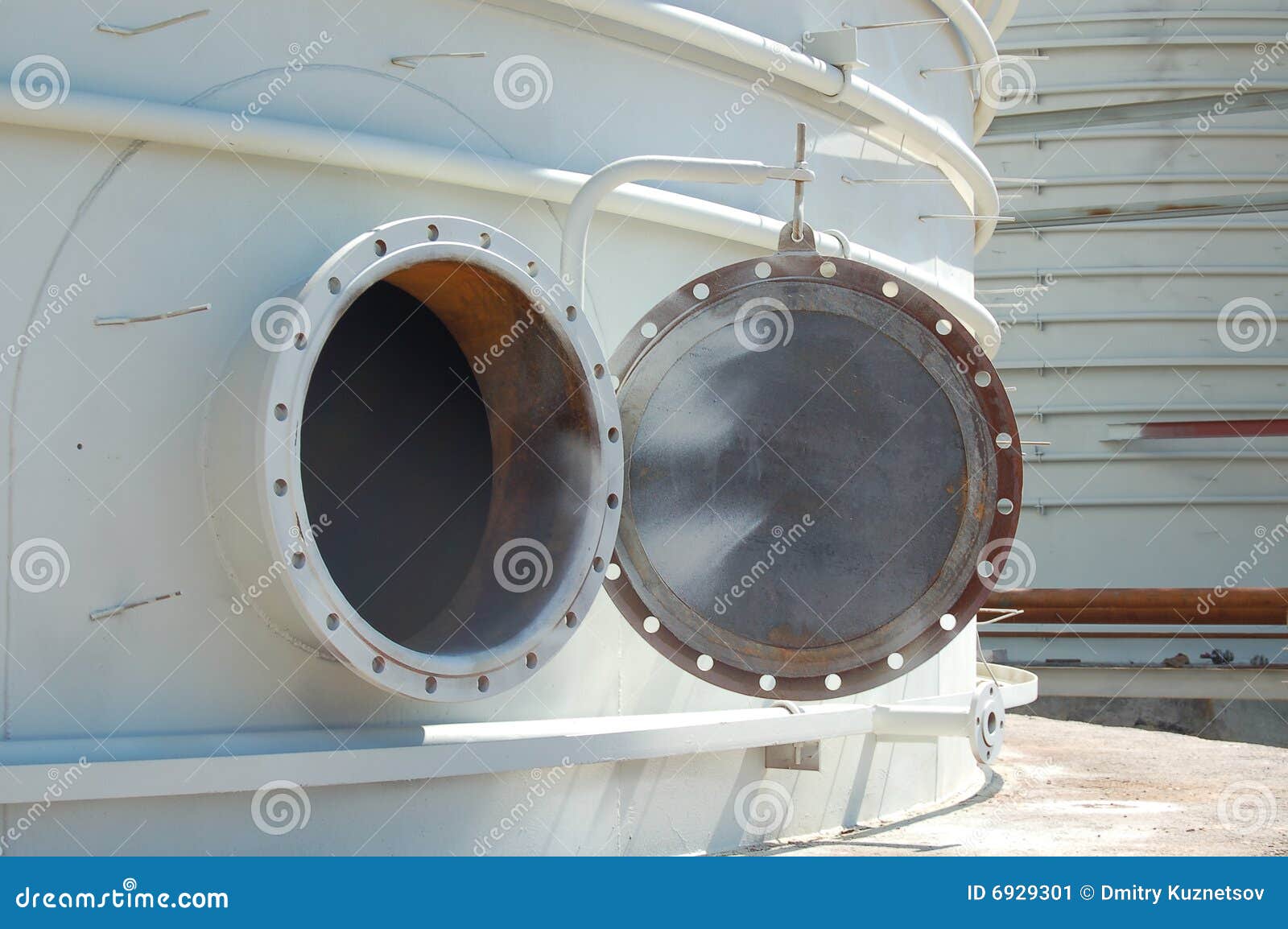Hatch at the tank. stock image. Image of environment, blue - 6929301 Hatch at the tank. stock image. Image of environment, blue - 6929301