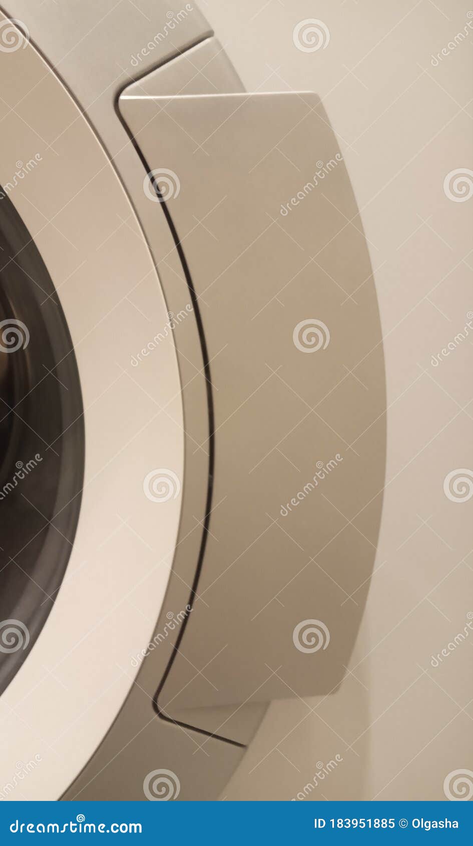 Hatch of the Washing Machine Stock Image - Image of froth, bathroom ...