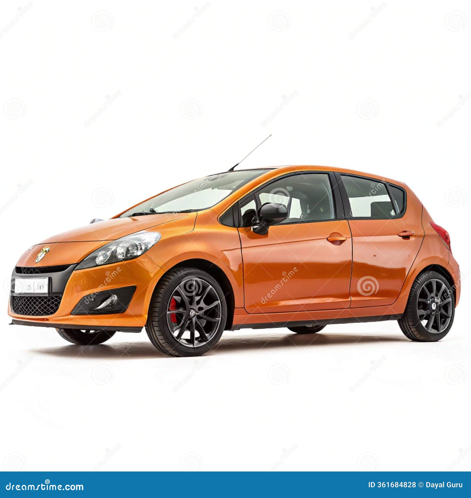 Hatchback Car Isolated on Transparent Background Stock Illustration ...