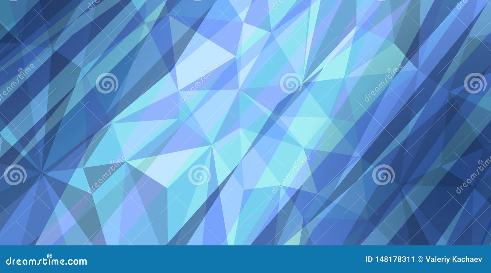Hatched Blue Triangle Background Stock Vector - Illustration of design ...