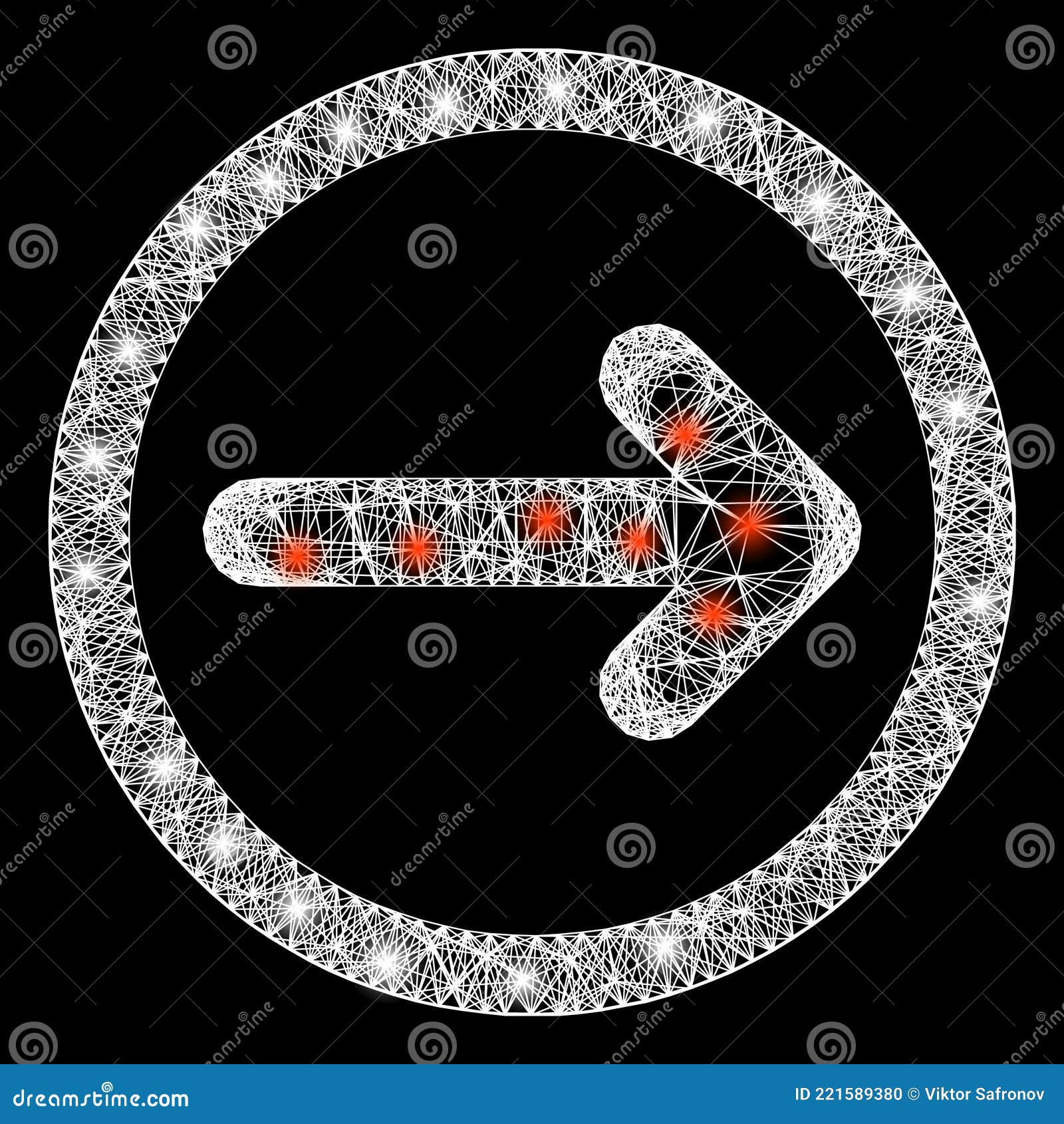 Rounded Right Turn Symbol Icon Of Highway Vector Illustration ...