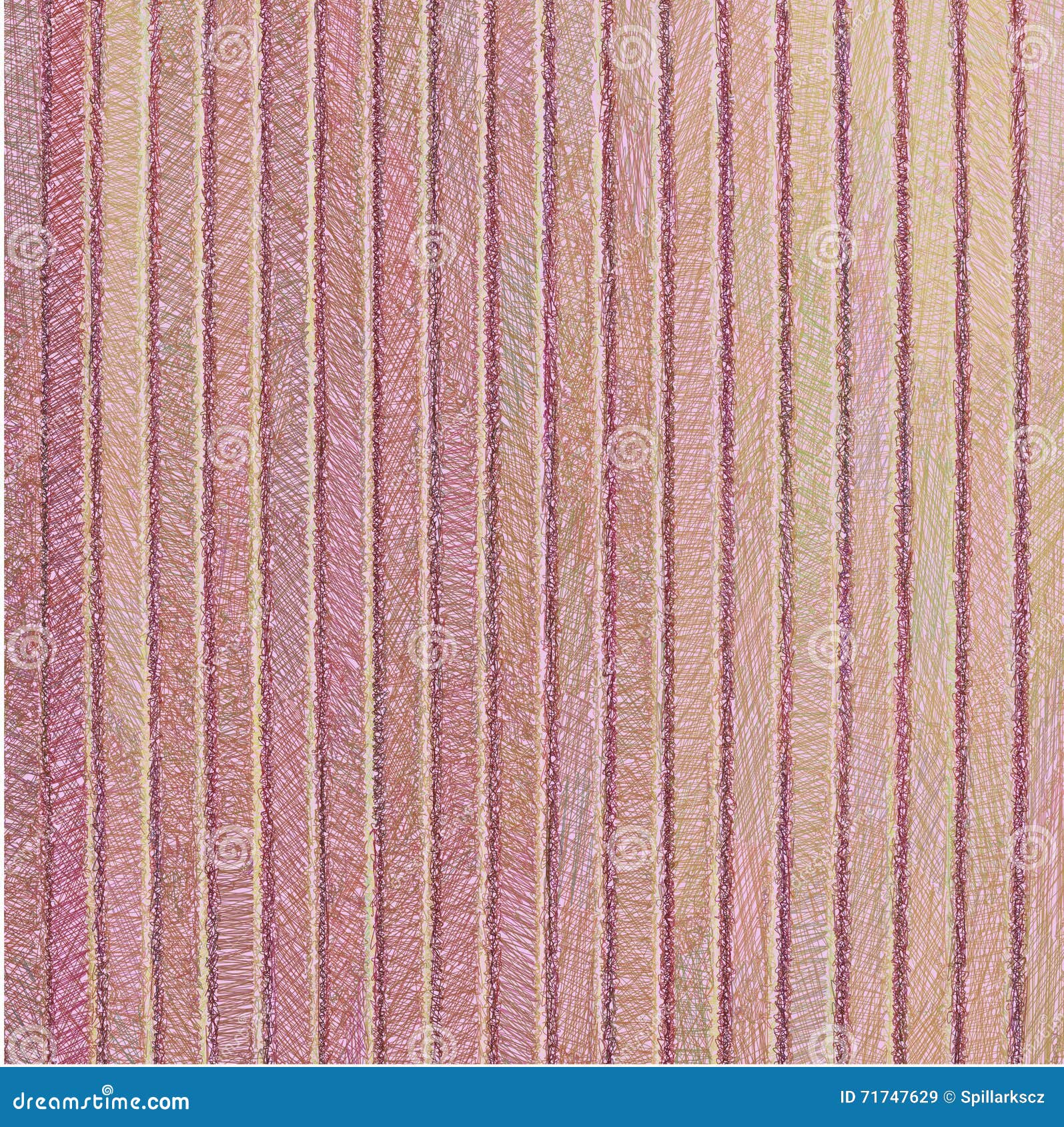 Hatched Sketch Pink Wood Timber Plank Backdrop Stock Vector ...