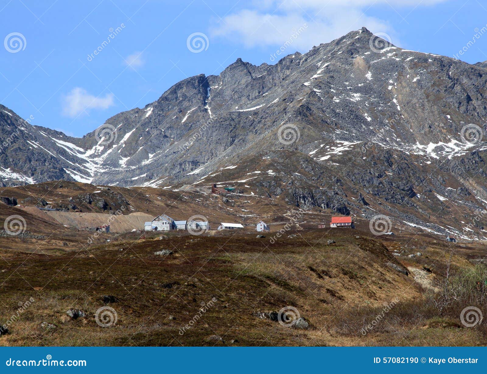 Hatcher Pass stock photo. Image of palmer, snow, park - 57082190