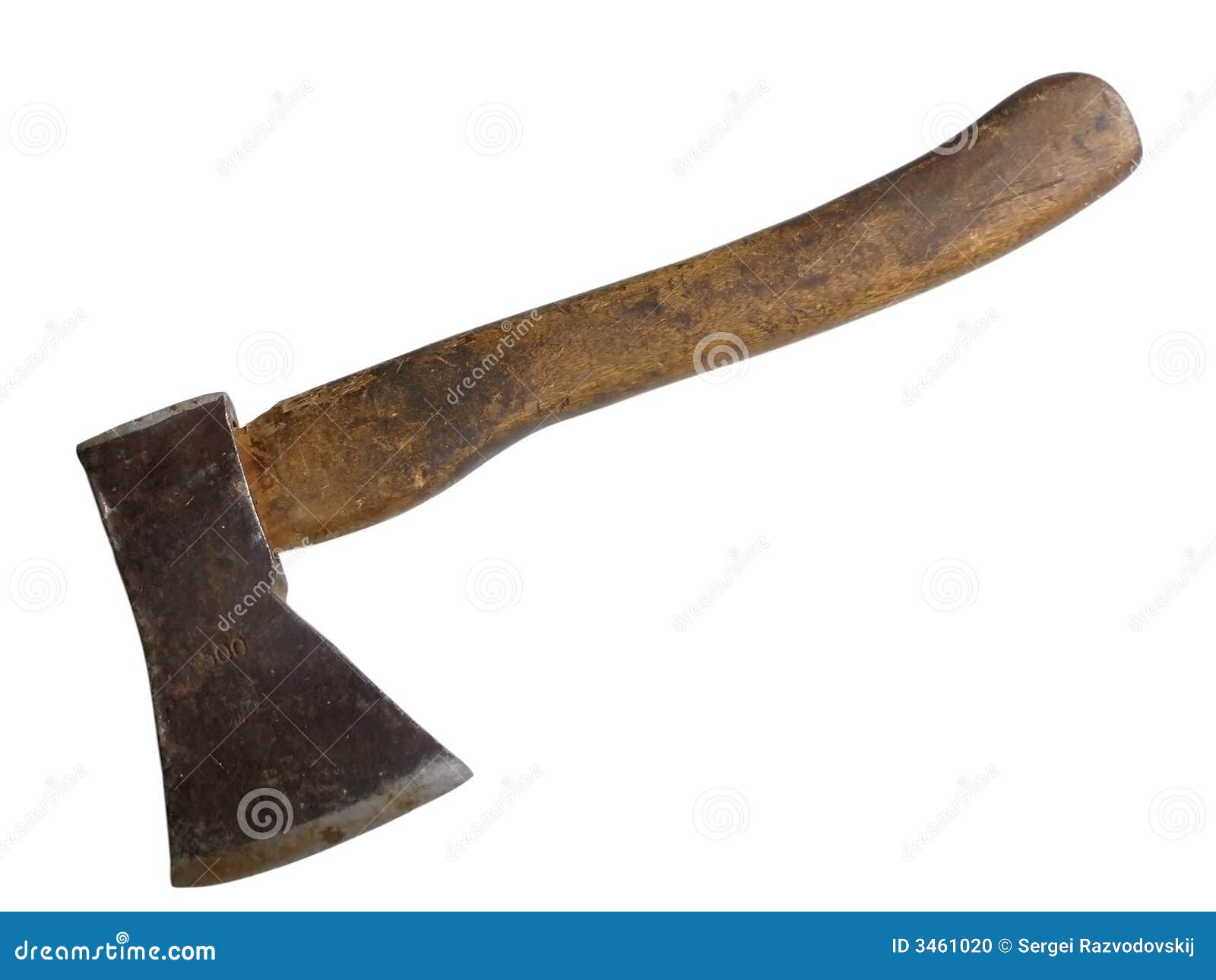 Hatchet stock photo. Image of implement, tool, hatchet - 3461020