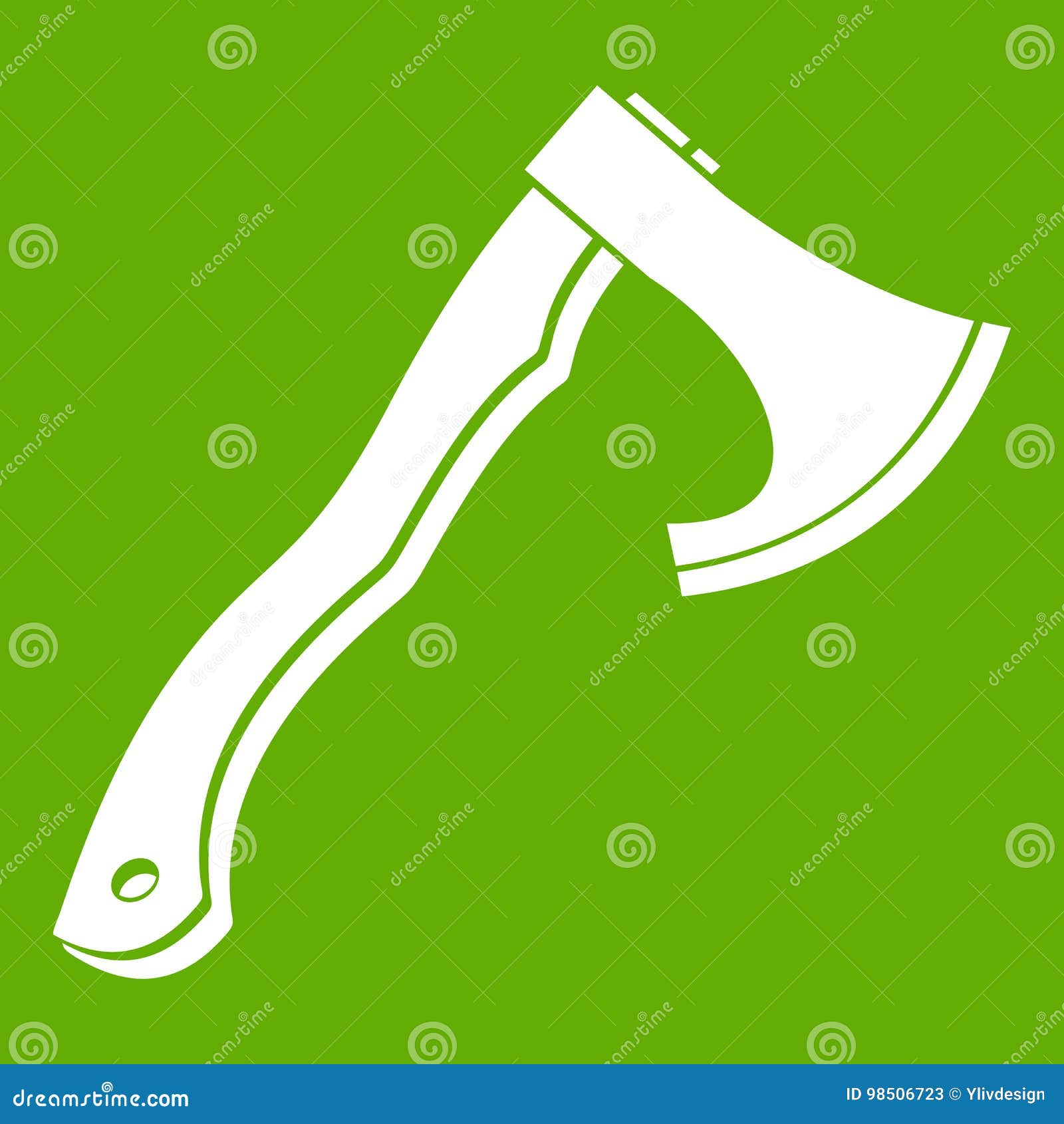 Hatchet Icon Vector Sign And Symbol Isolated On White Background ...