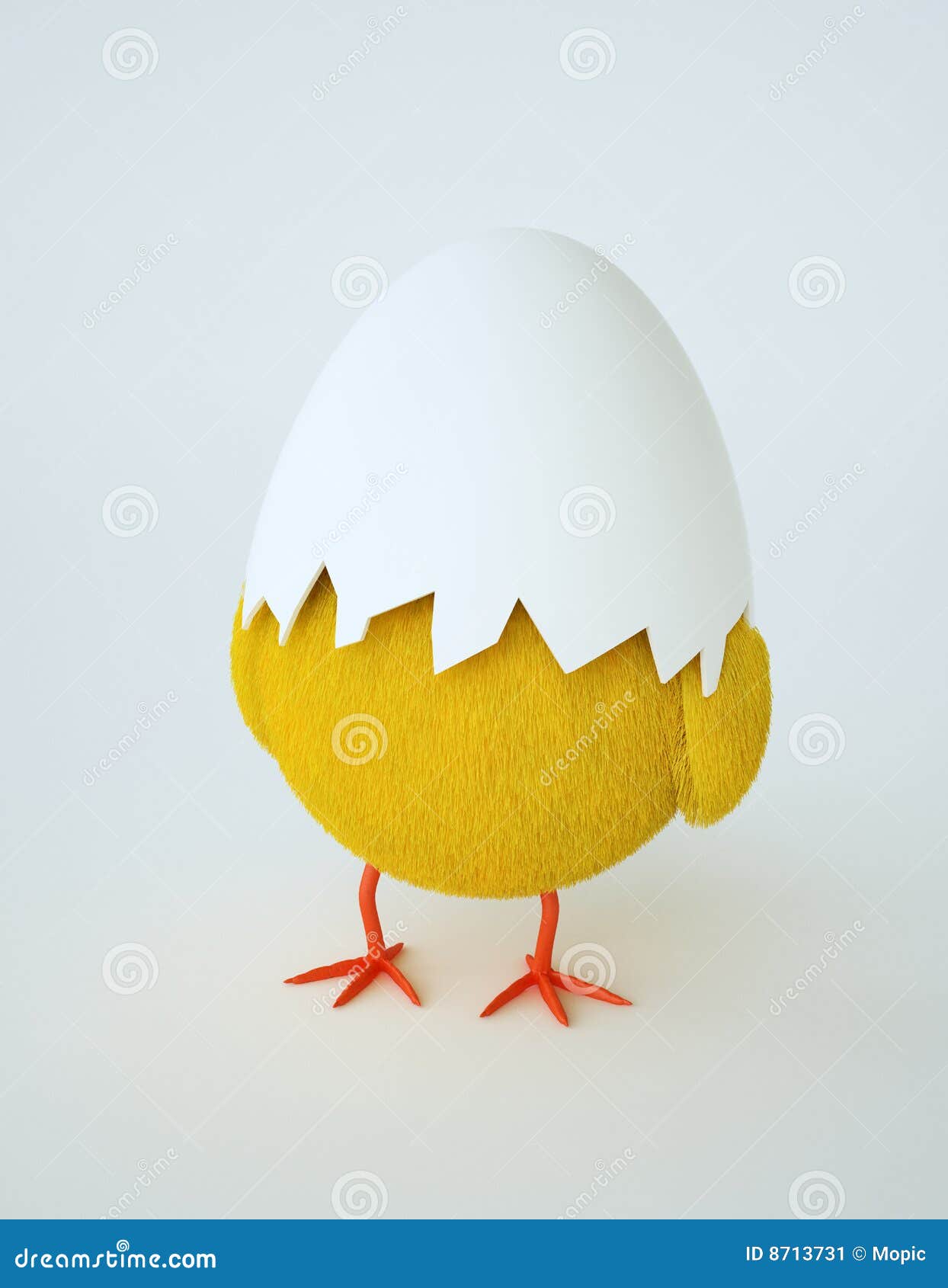 Hatching Chicken. Cartoon Baby Chick Birthday Step-by-step Process ...