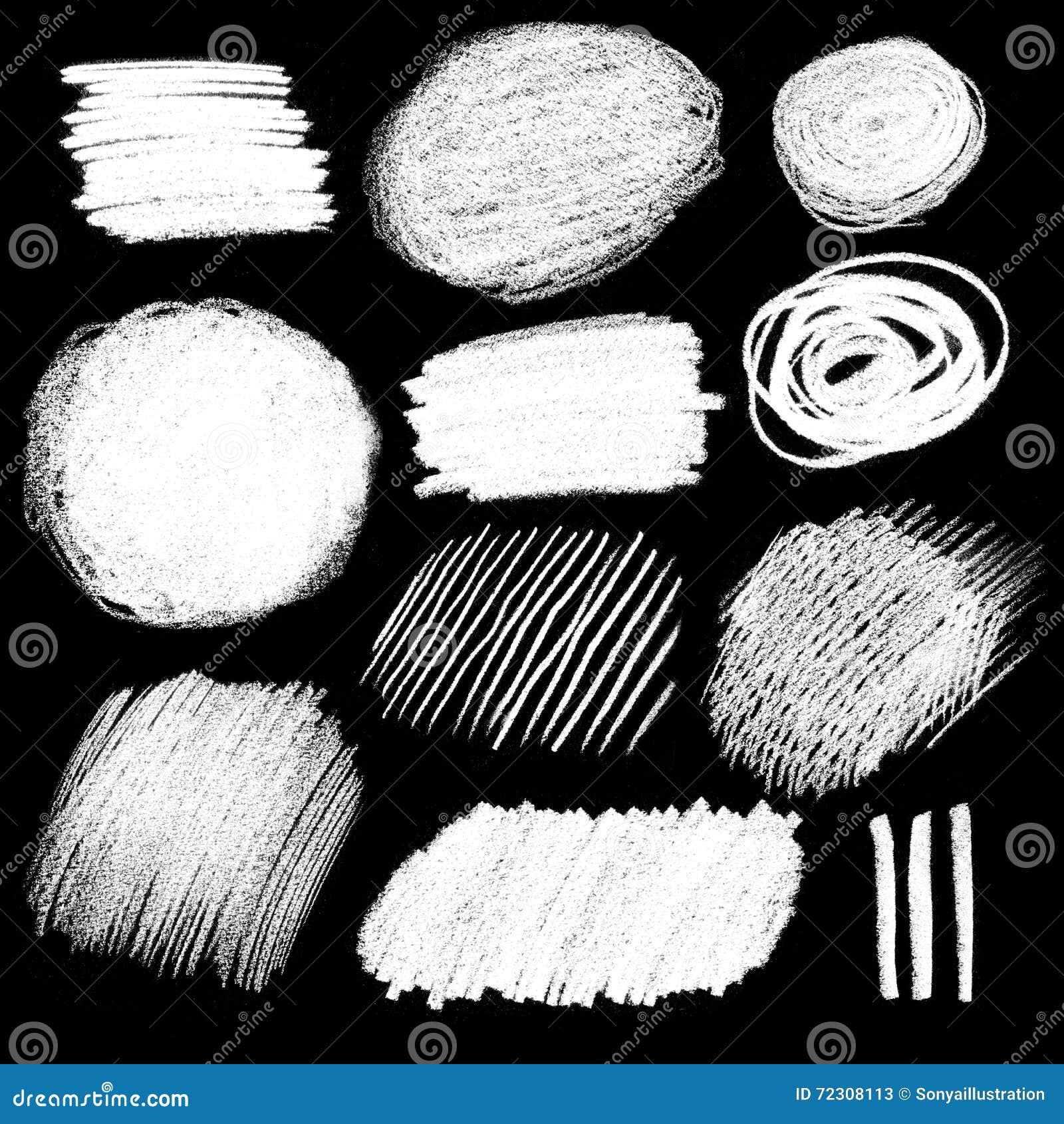 Hatching Textures, Cross Lines, Canvas Pattern Background Vector Set | CartoonDealer.com #84646410