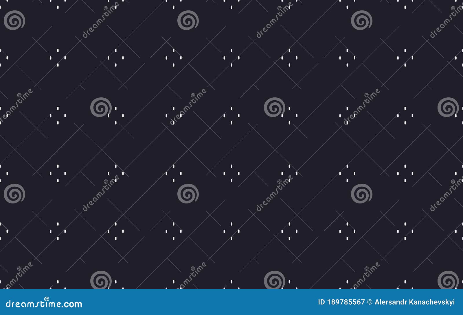 Hatching Pattern Seamless. Monochrome Background from Dotted Lines ...