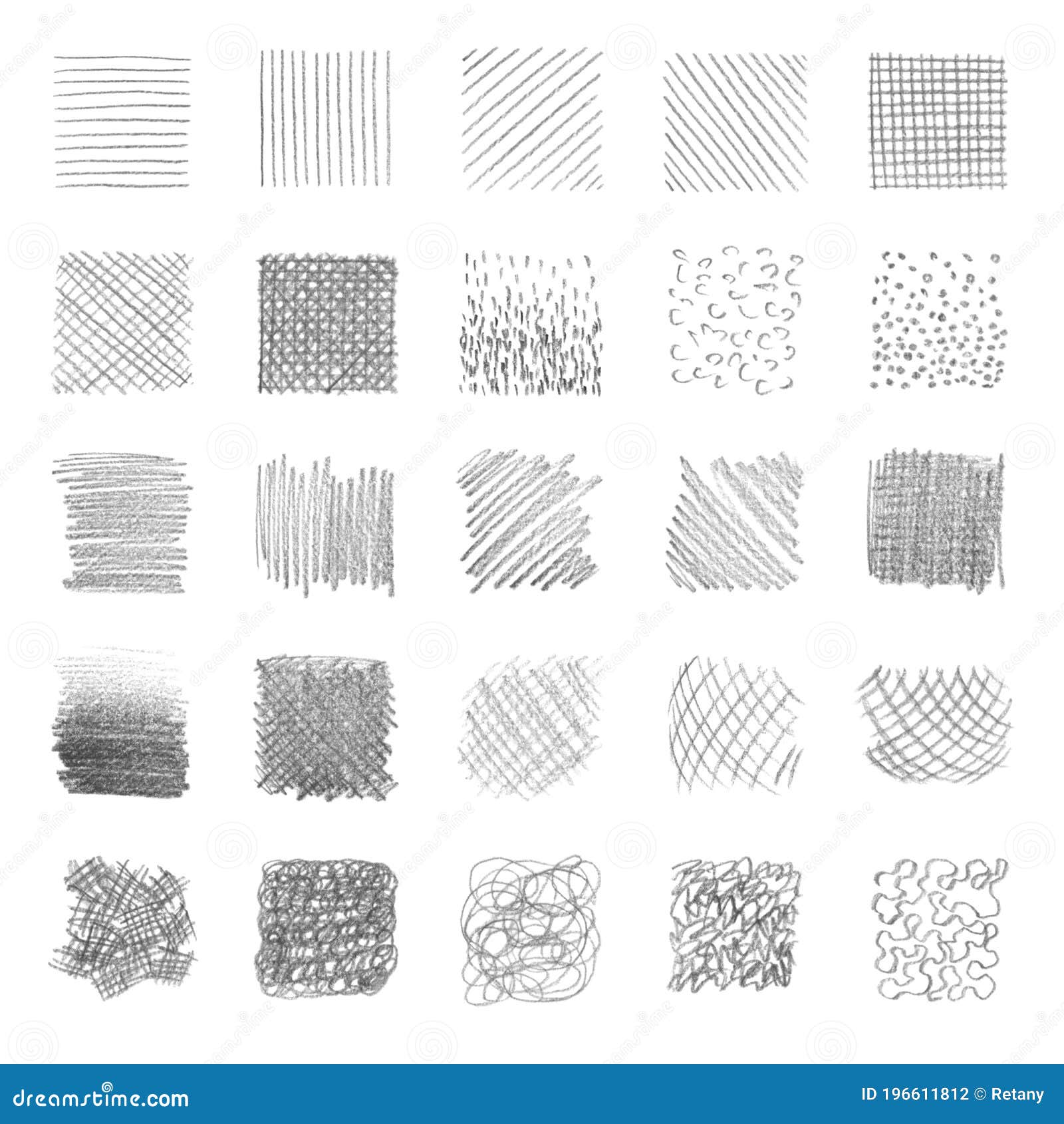 Pencil Hatching Textures. Vector Illustration | CartoonDealer.com #72306212