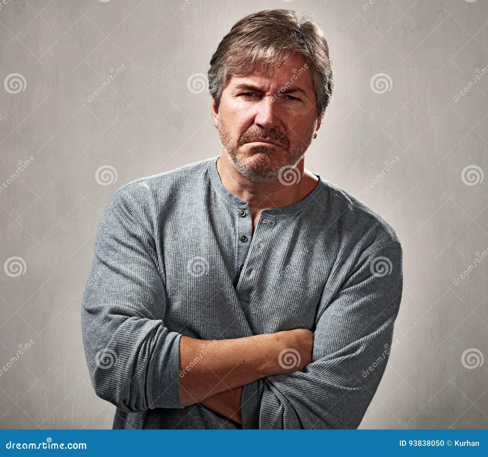 Hateful man stock photo. Image of irate, father, gray - 93838050