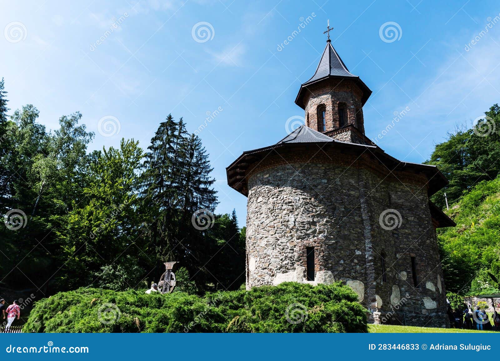 Prislop Monastery and People on Pilgrimage Editorial Stock Photo ...