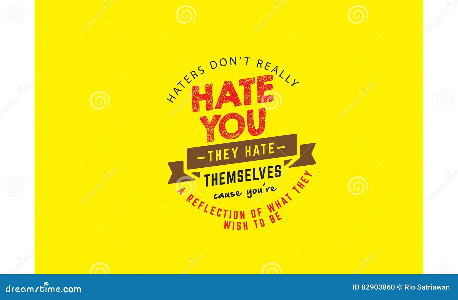 Haters stock vector. Illustration of realy, haters, dont - 82903860