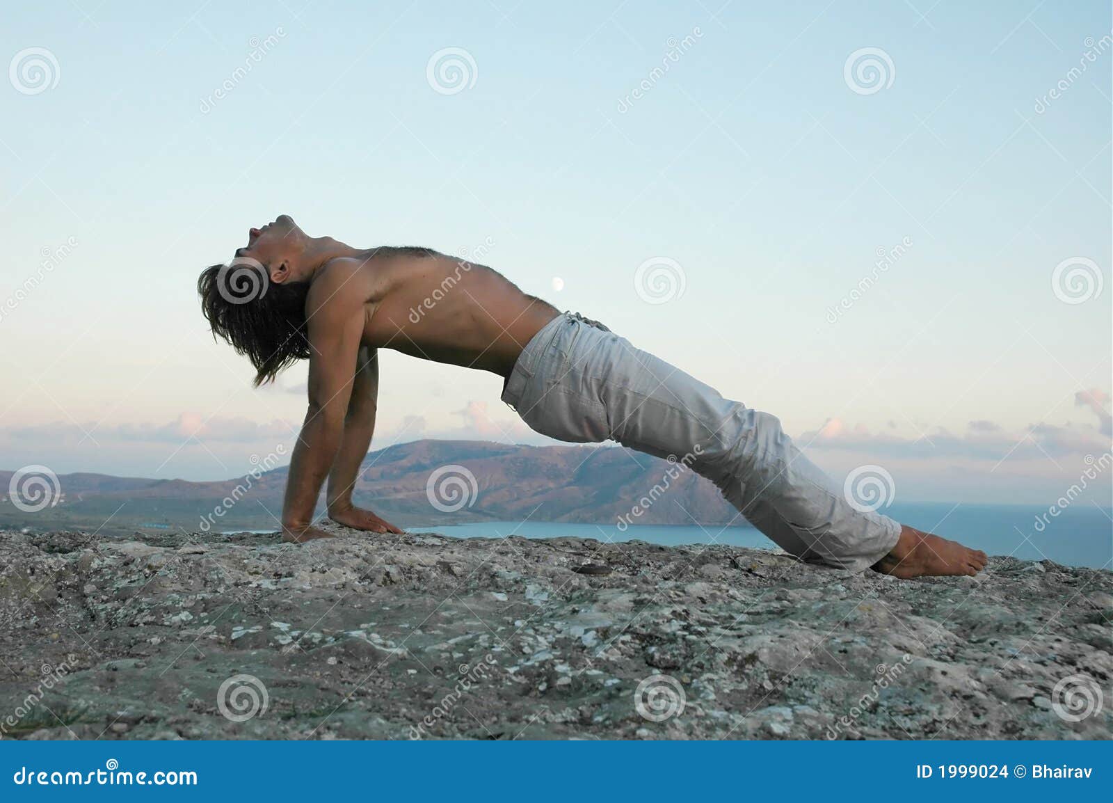 Hatha-yoga stock photo. Image of active, practice, lifestyle - 1999024