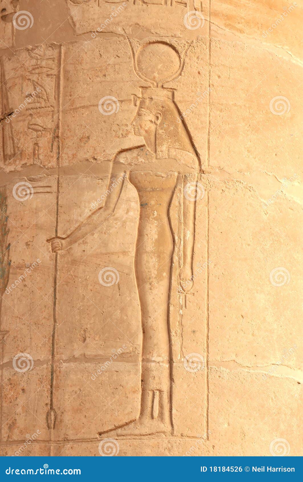 Hathor stock photo. Image of religious, egyptology, sculpture - 18184526