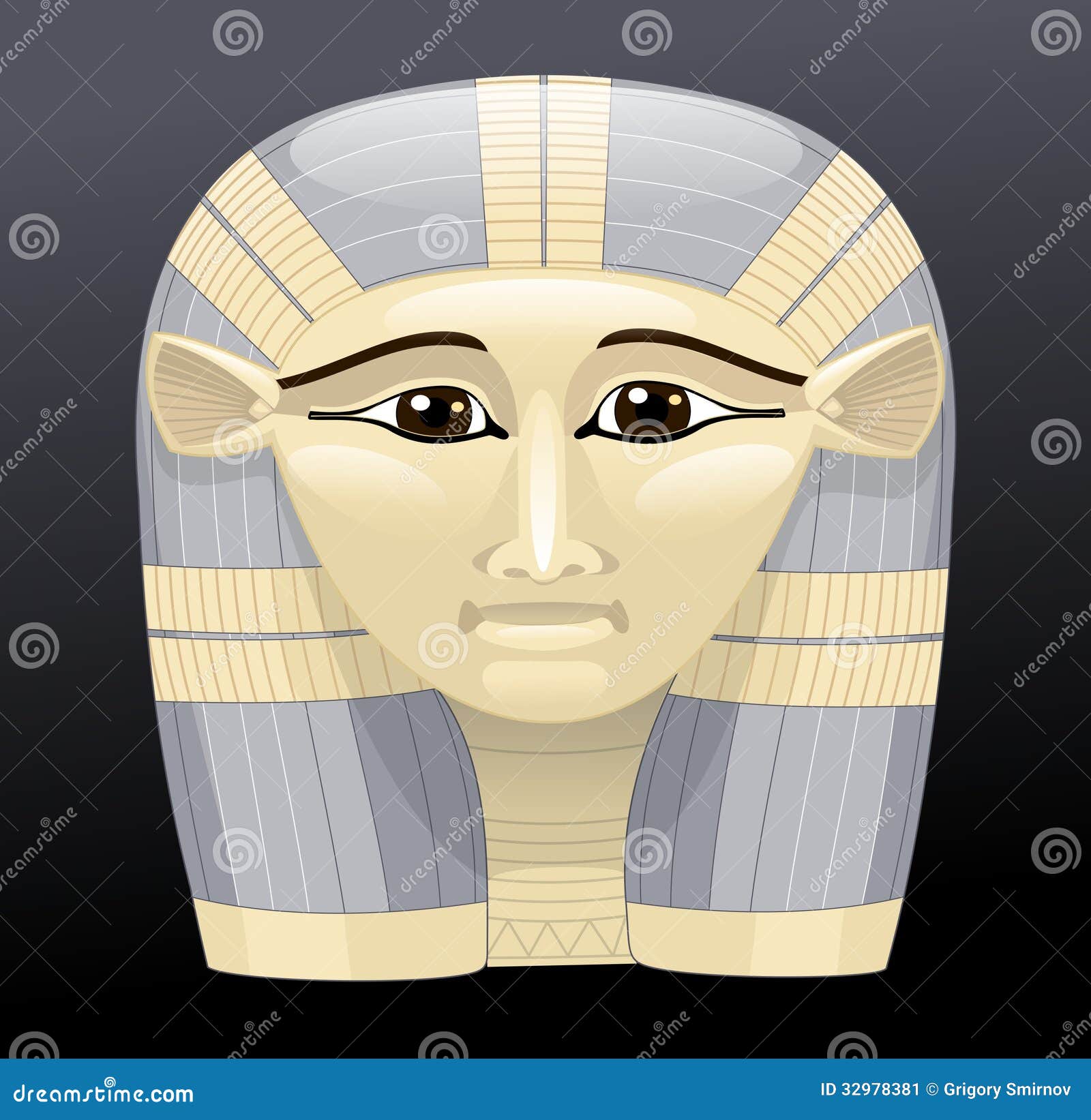 Hathor stock illustration. Illustration of drawing, hathor - 32978381