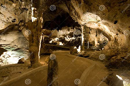 Hato Cave visit in Curacao stock photo. Image of pitch - 12457992