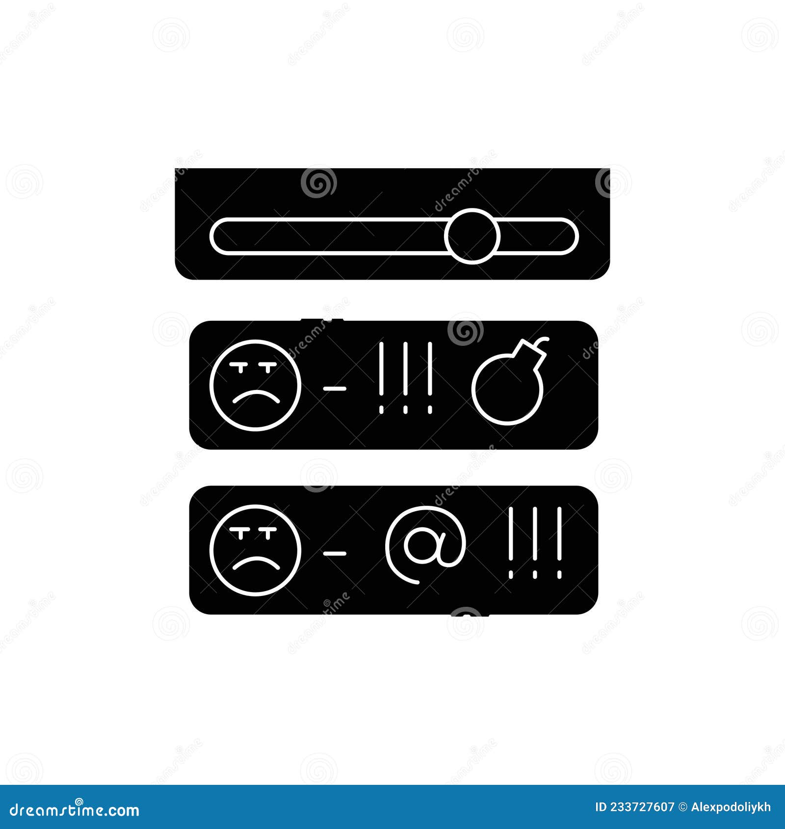 Hatred Pixel Perfect Linear Icon Vector Illustration | CartoonDealer ... Hatred Pixel Perfect Linear Icon Vector Illustration | CartoonDealer ...