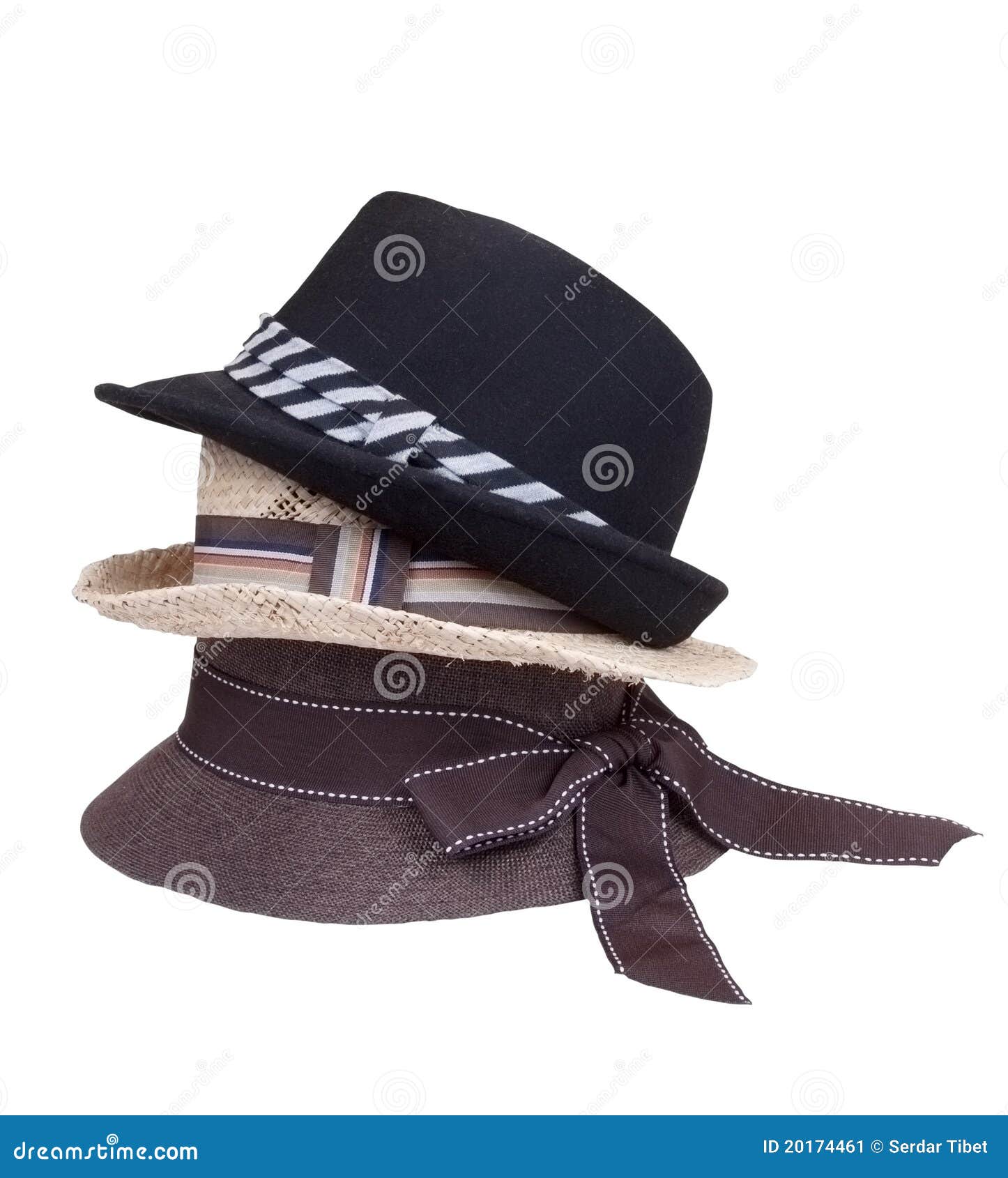 Hats stock image. Image of hats, leather, cool, cotton - 20174461