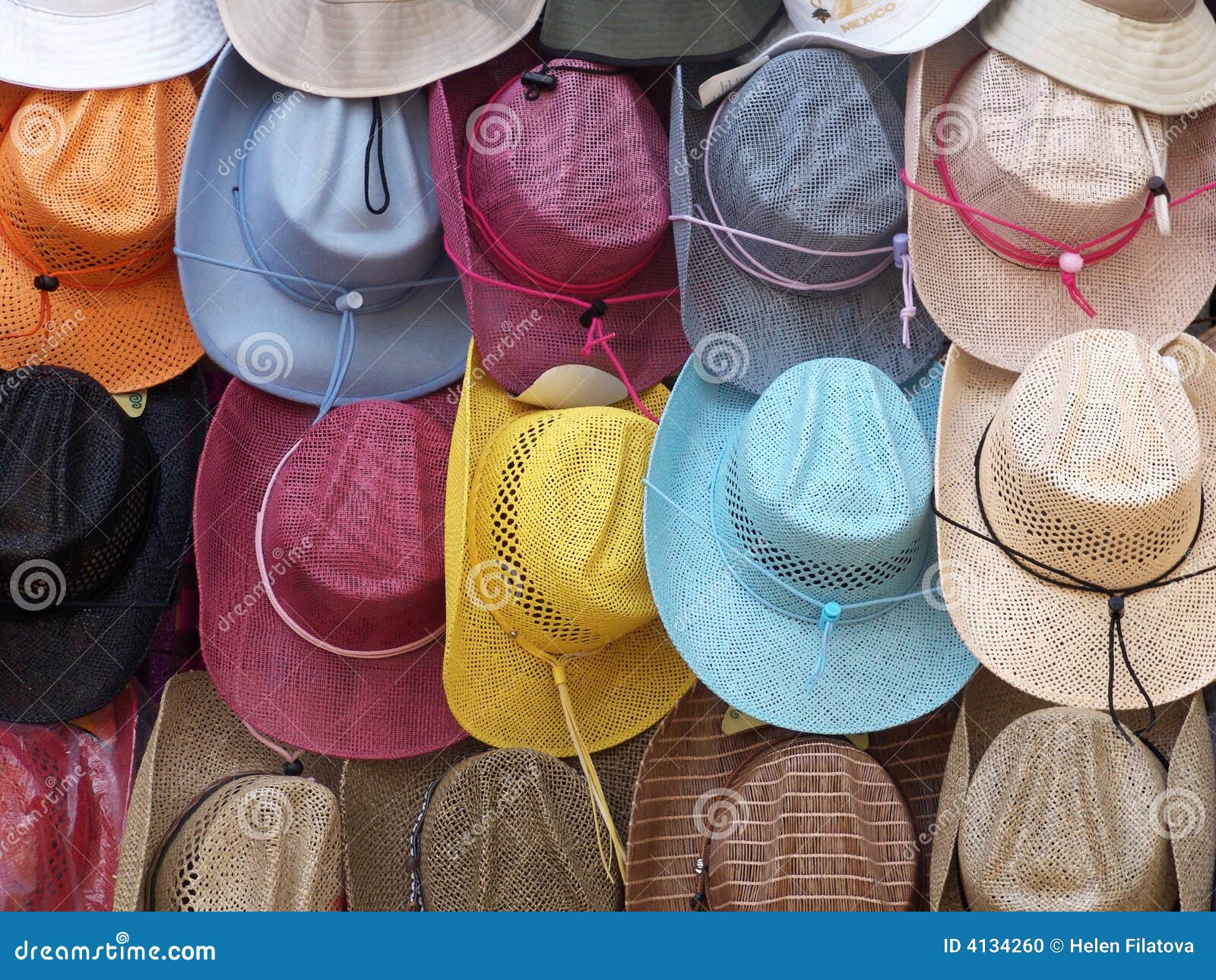 Hats Background stock photo. Image of fashionable, vacation - 4134260