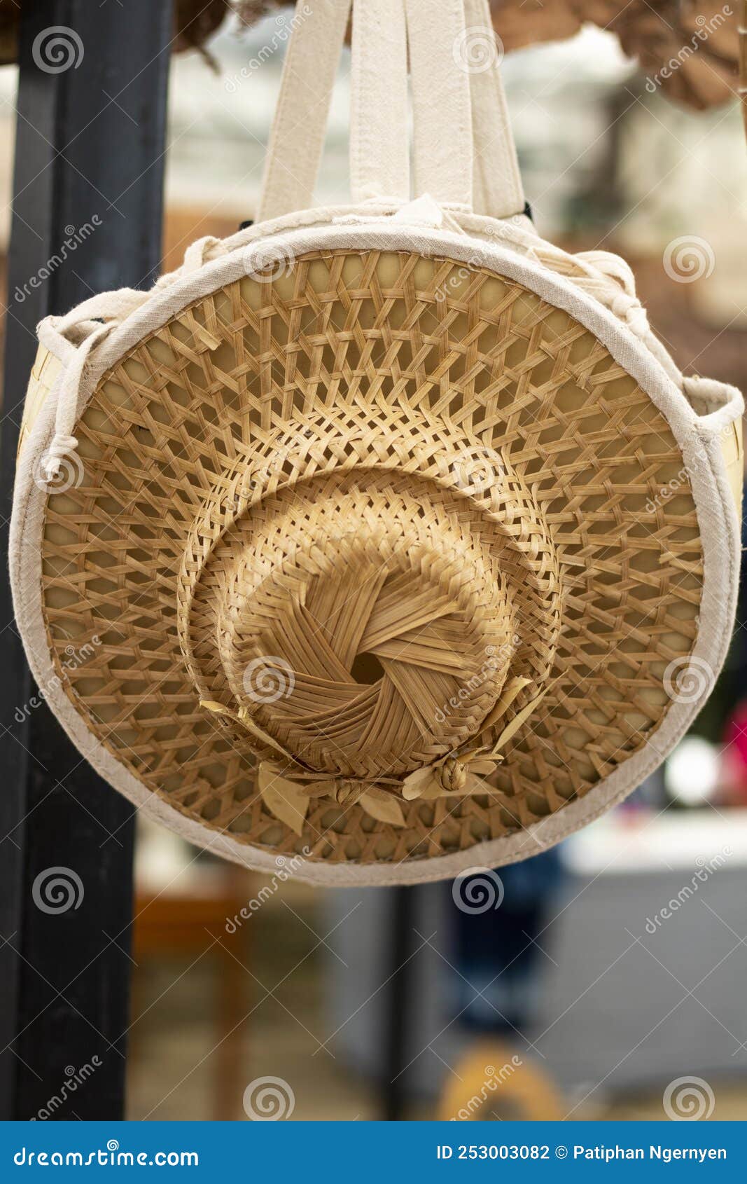 Hats Made from Natural Materials Stock Photo - Image of natural, head ...