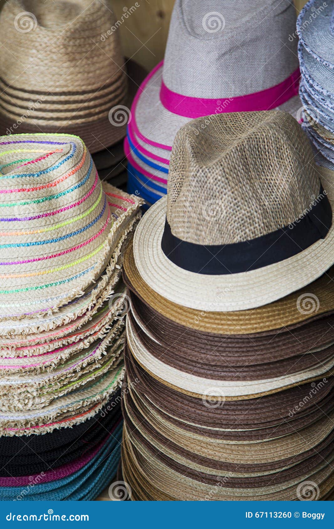Hats store stock photo. Image of style, retail, closeup - 67113260