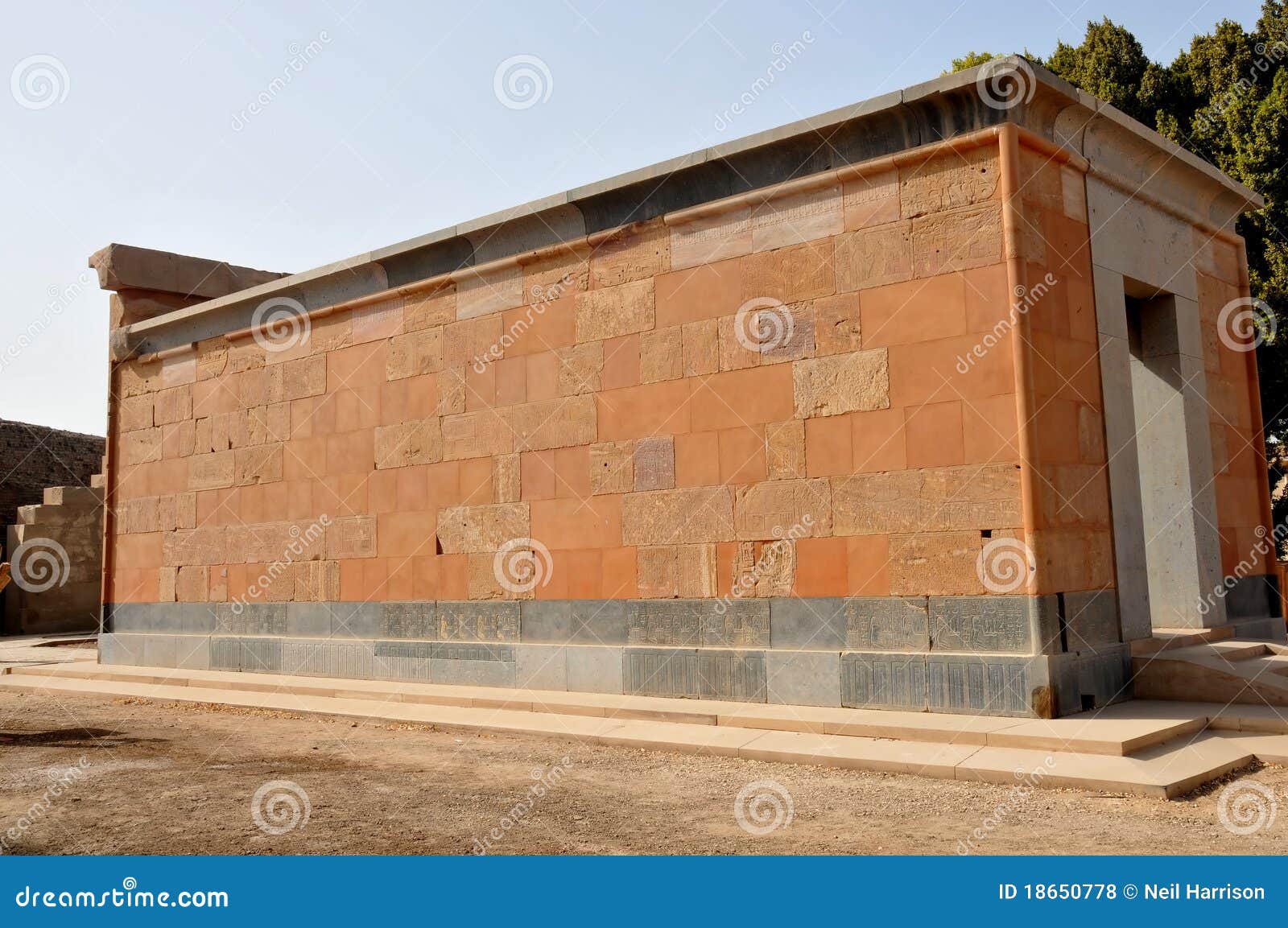 Hatshepsut s Red Chapel stock photo. Image of east, egyptology - 18650778