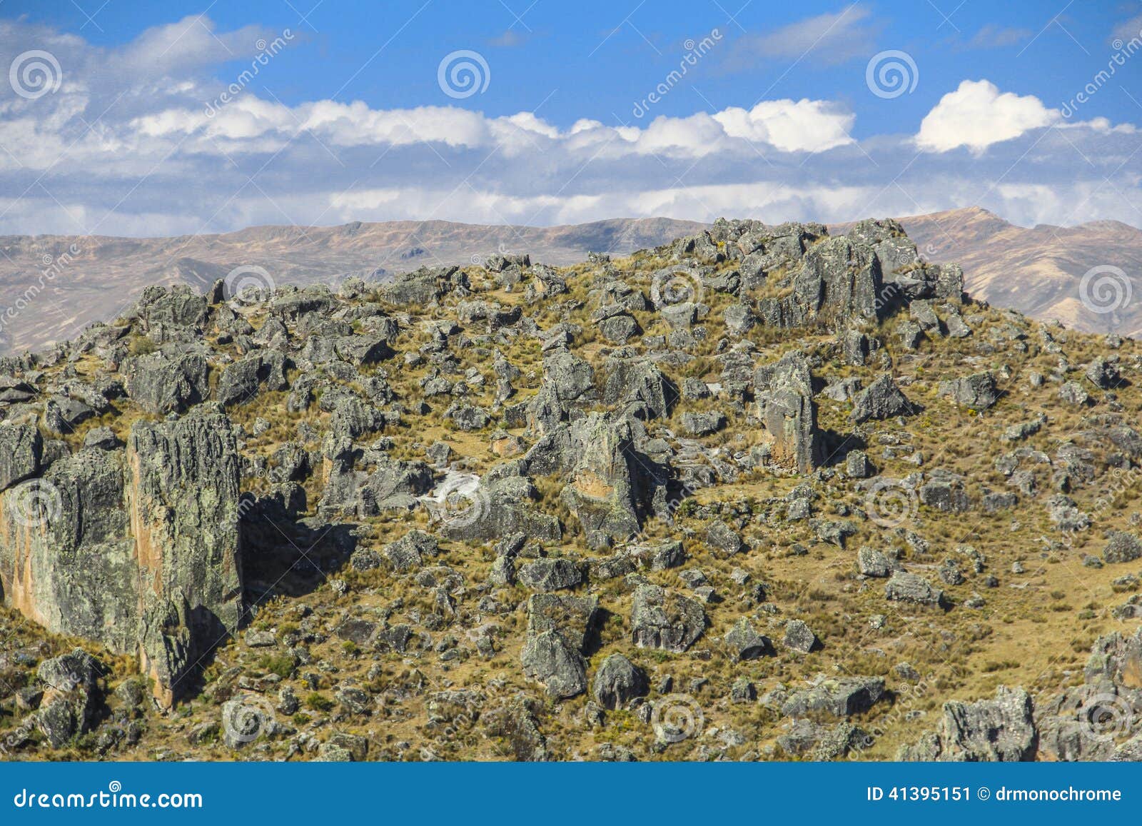 Hatun Machay Stone Forest Huaraz Peru Stock Image - Image of mountain ...