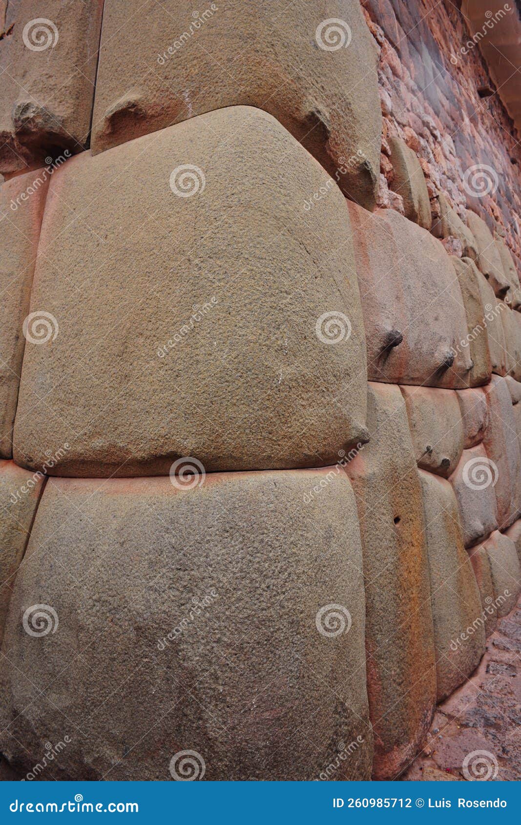 The Twelve Angle Stone Of Hatunrumiyoc In Cusco Royalty-Free Stock ...