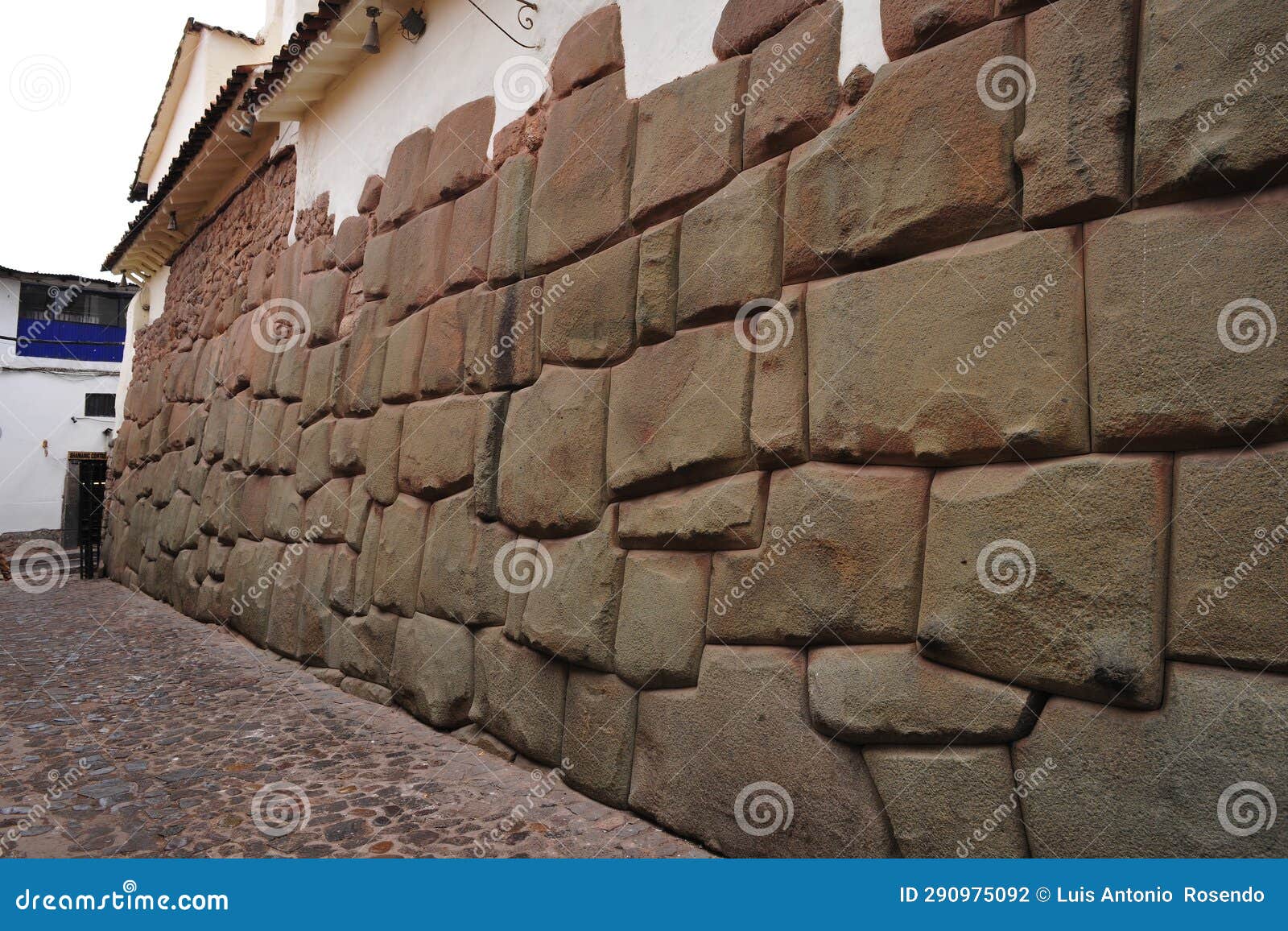 Hatun Rumiyoc Street with Incan Twelve Angle Stone in Cusco, Stock ...