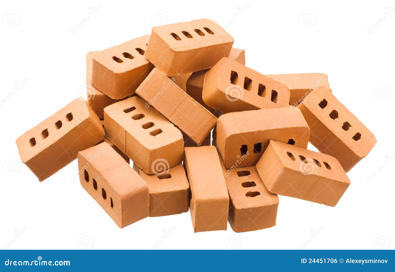 Haufen der Ziegelsteine stockfoto. Bild von ziegelsteine - 24451706