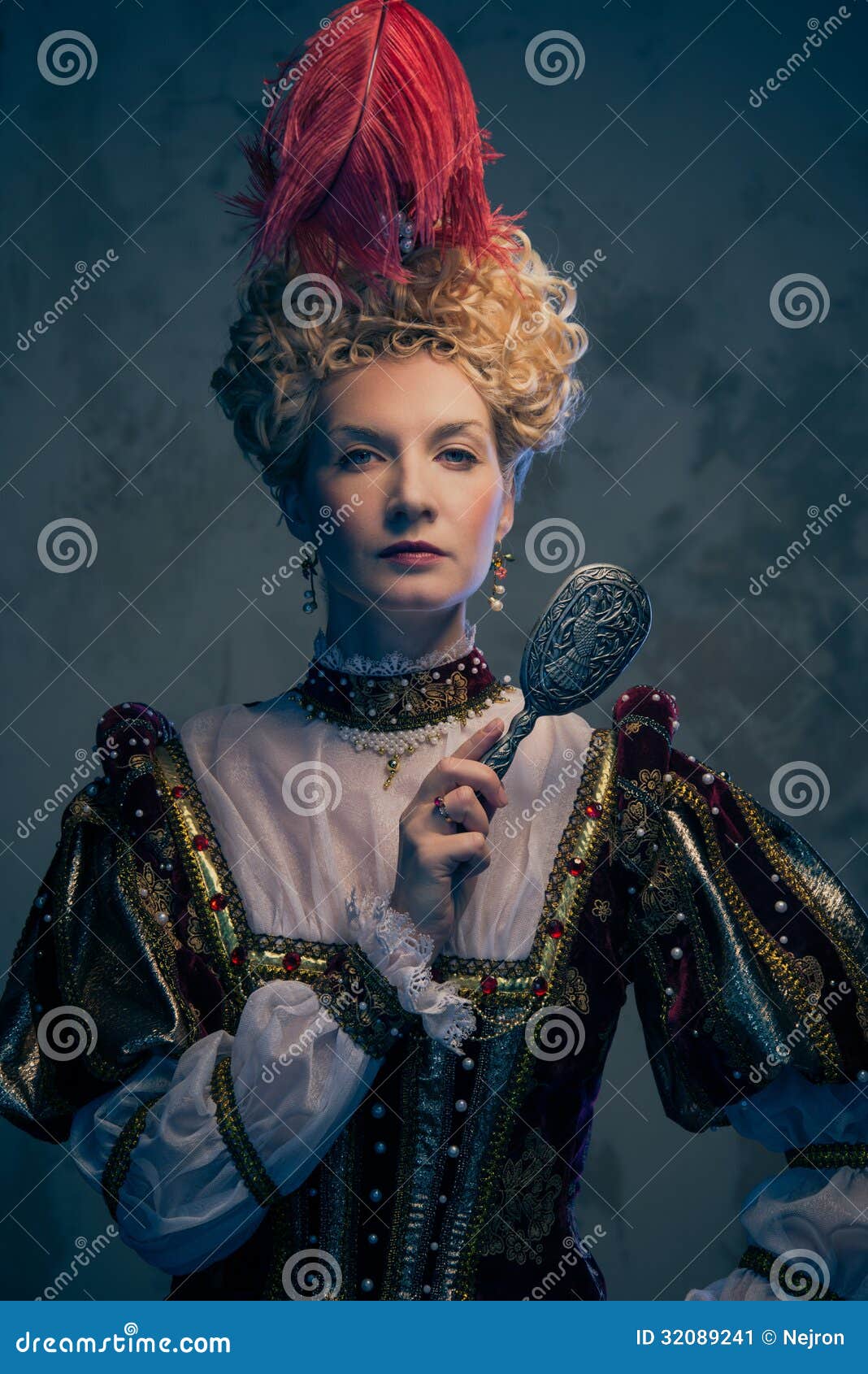 Haughty queen stock image. Image of greatness, 17th, elisabeth - 32089241