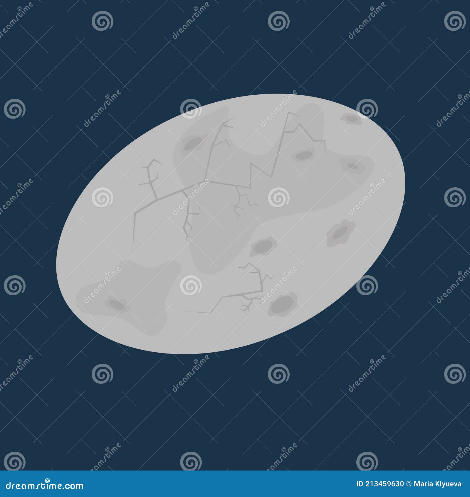 Charon Icon, Realistic Style Cartoon Vector | CartoonDealer.com #130130151