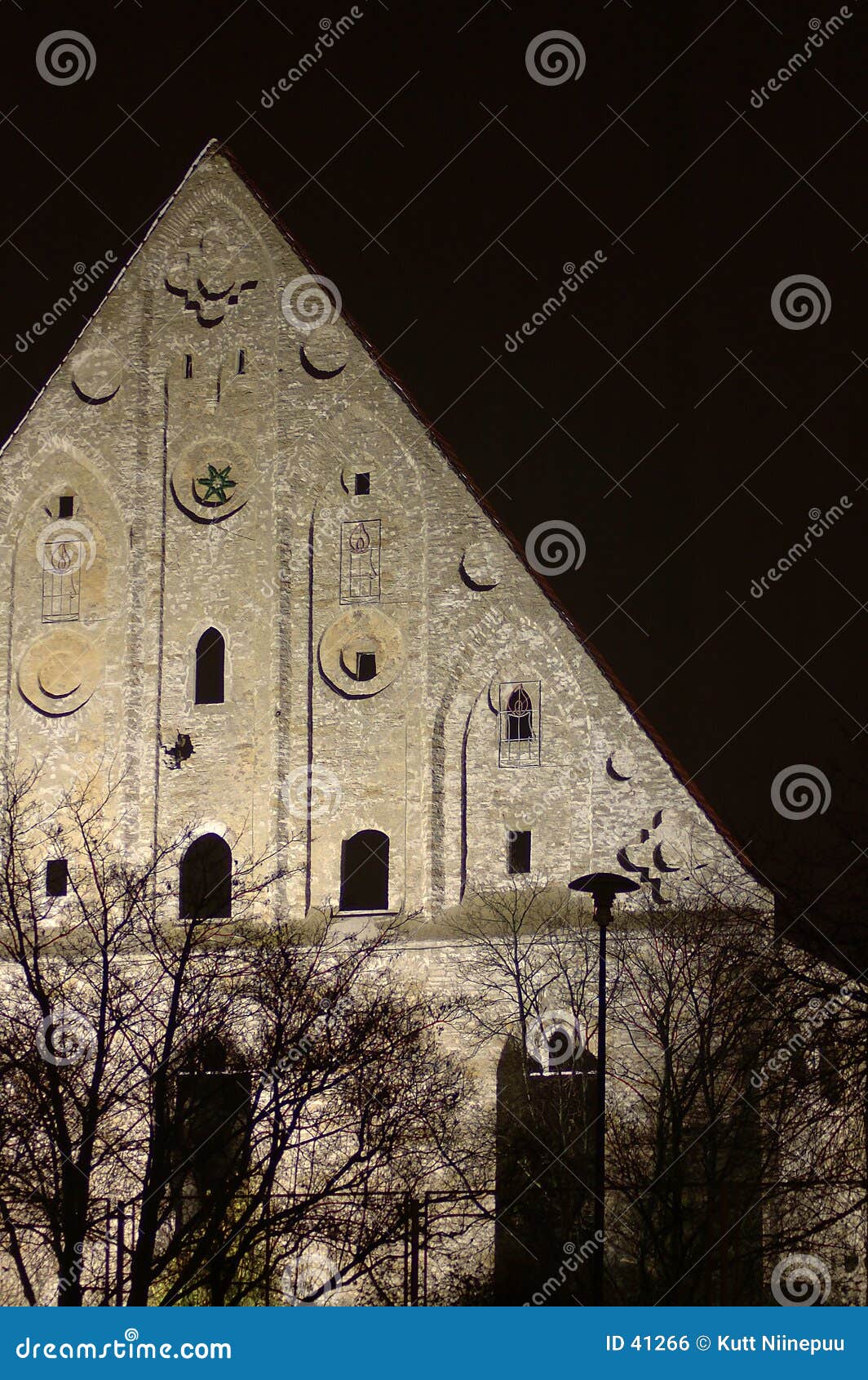 Haunted 2 stock photo. Image of triangle, night, eerie, monastery - 41266