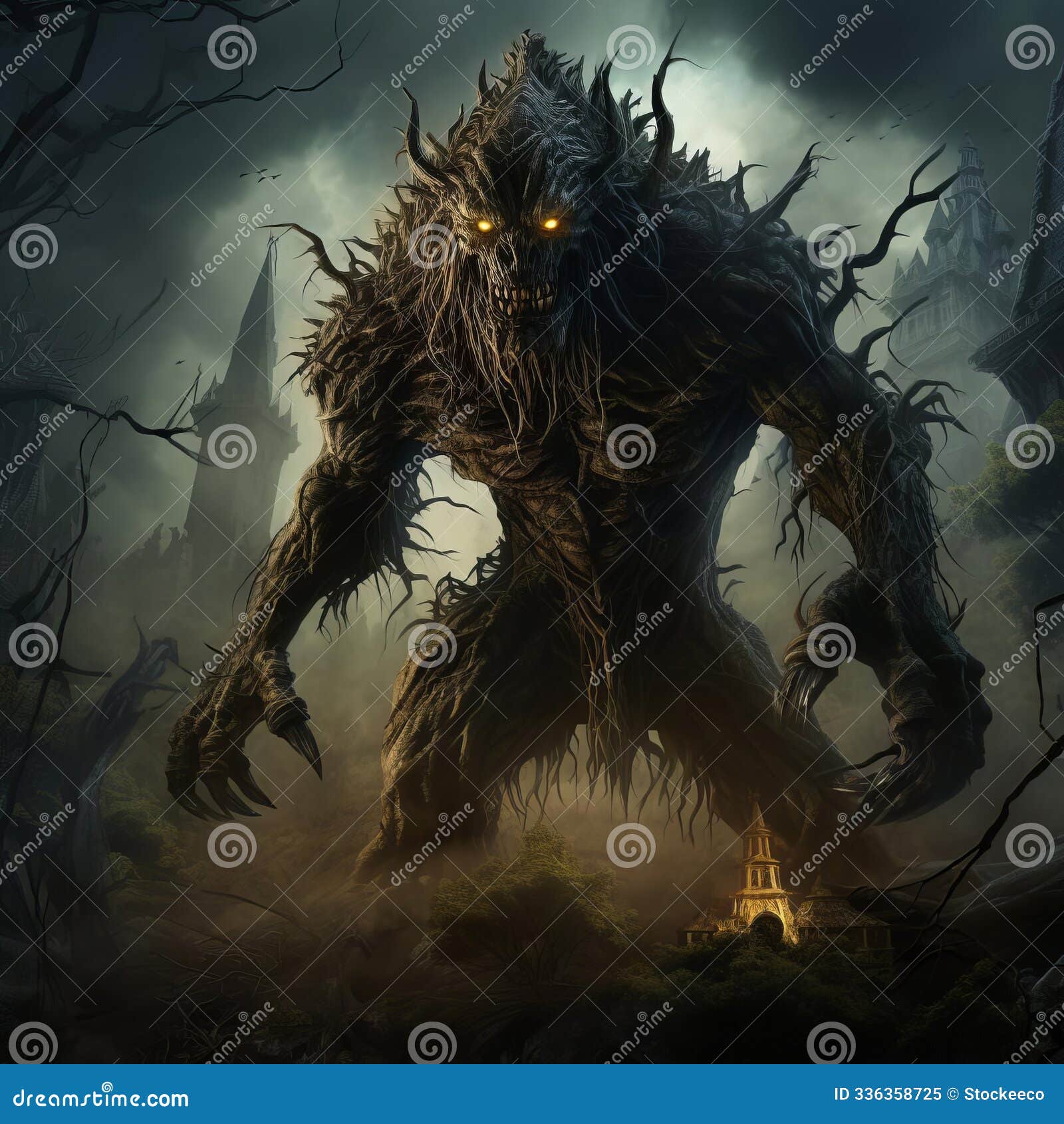 Haunted Castle S Terrifying Creature from Darkest Nightmares Imagined ...