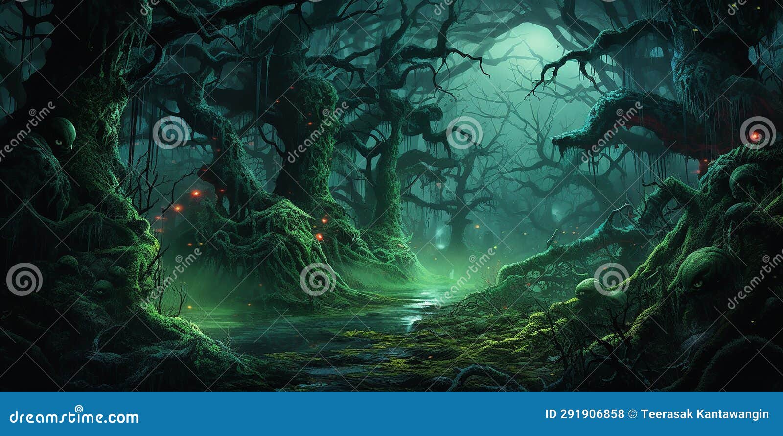 A Haunted Forest with Animated Trees, Giggling Ghosts, and Curious ...