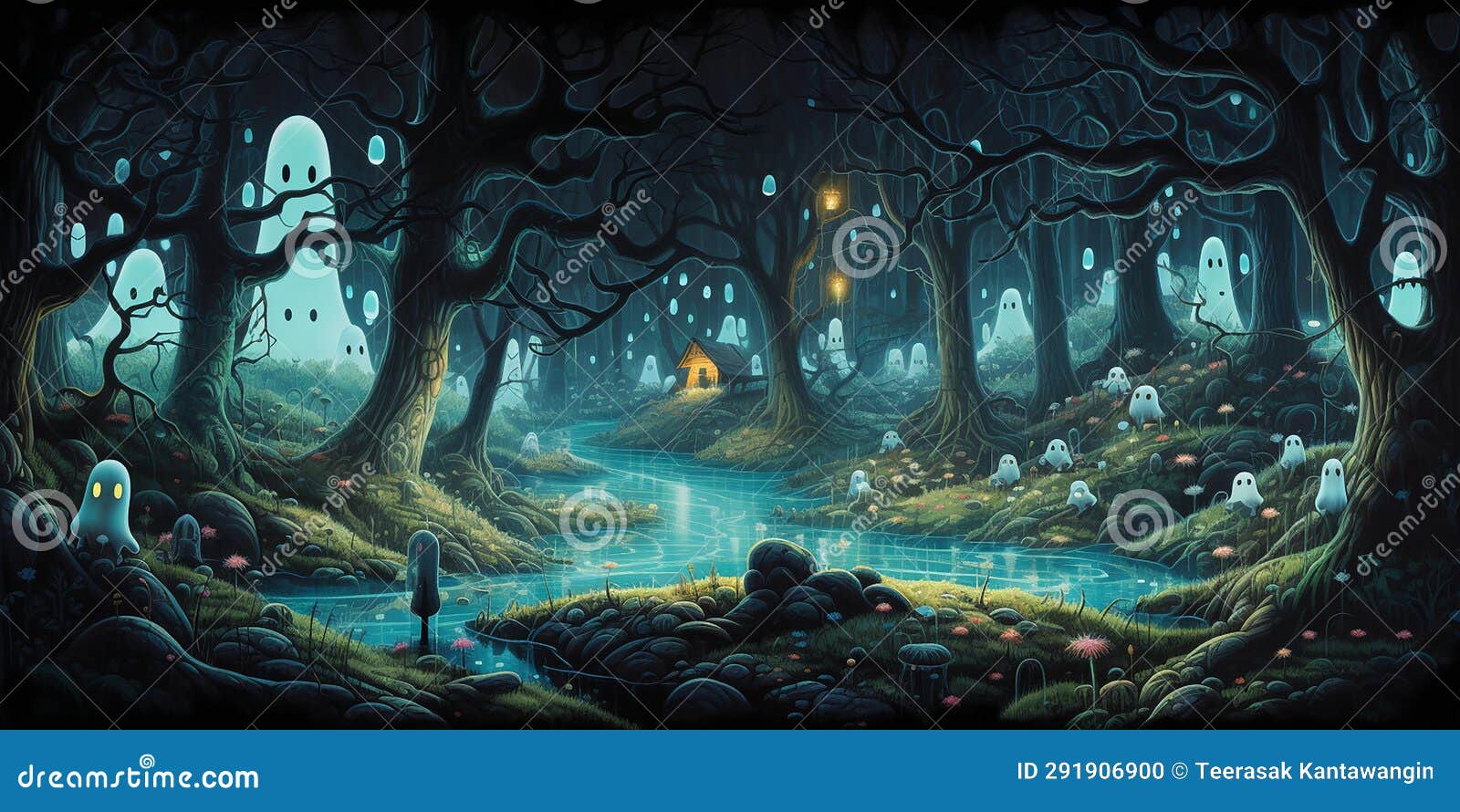 A Haunted Forest with Animated Trees, Giggling Ghosts, and Curious ...
