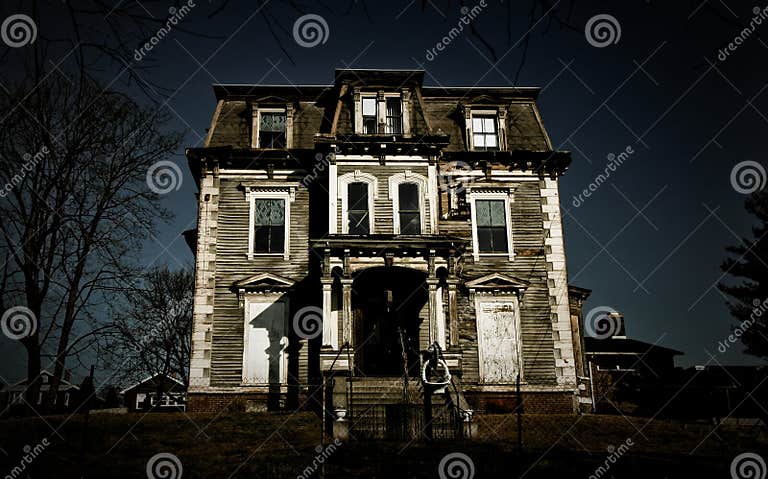 Haunted House stock image. Image of perspective, building - 8240297