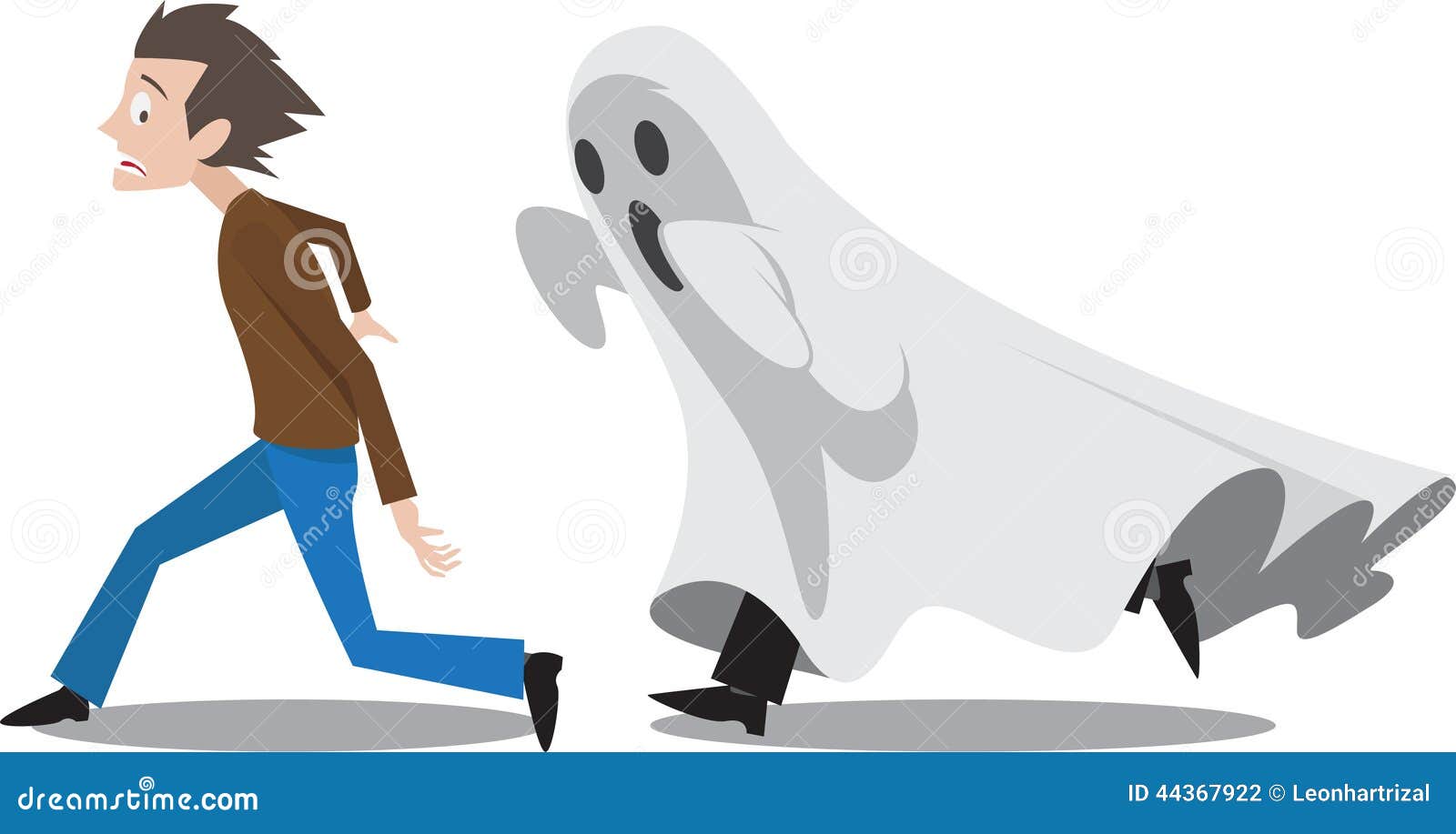 Haunted Prank stock vector. Illustration of haunted, halloween - 44367922