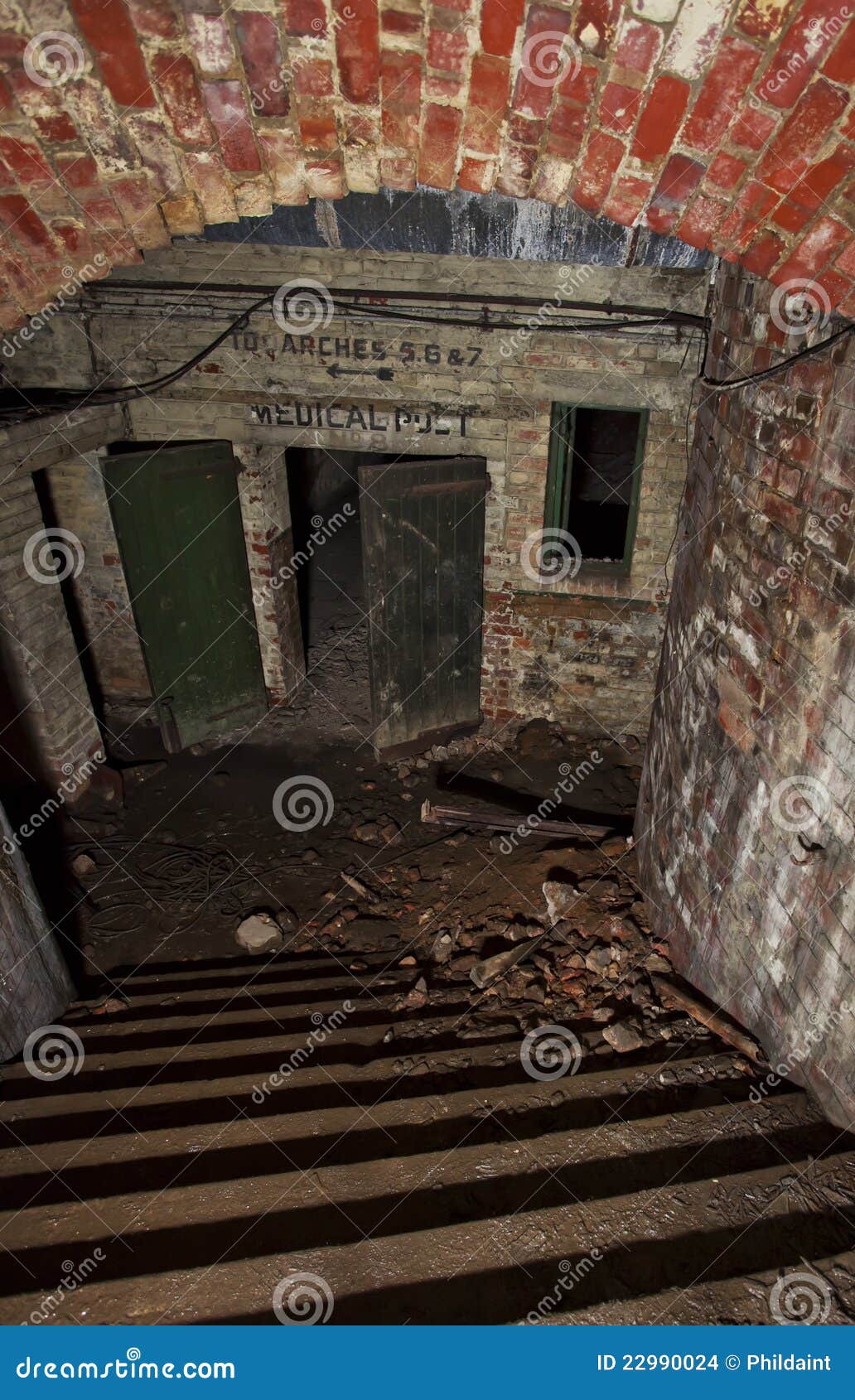 Haunted Stairs Royalty-Free Stock Image | CartoonDealer.com #22990024