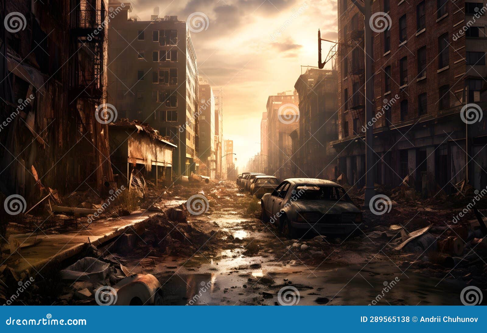 A Haunting Post-Apocalyptic Landscape: Earth After Human Extinction ...