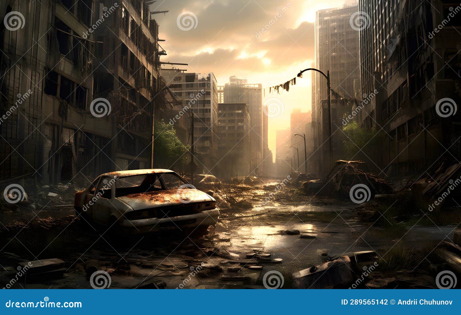 A Haunting Post-Apocalyptic Landscape: Earth After Human Extinction ...