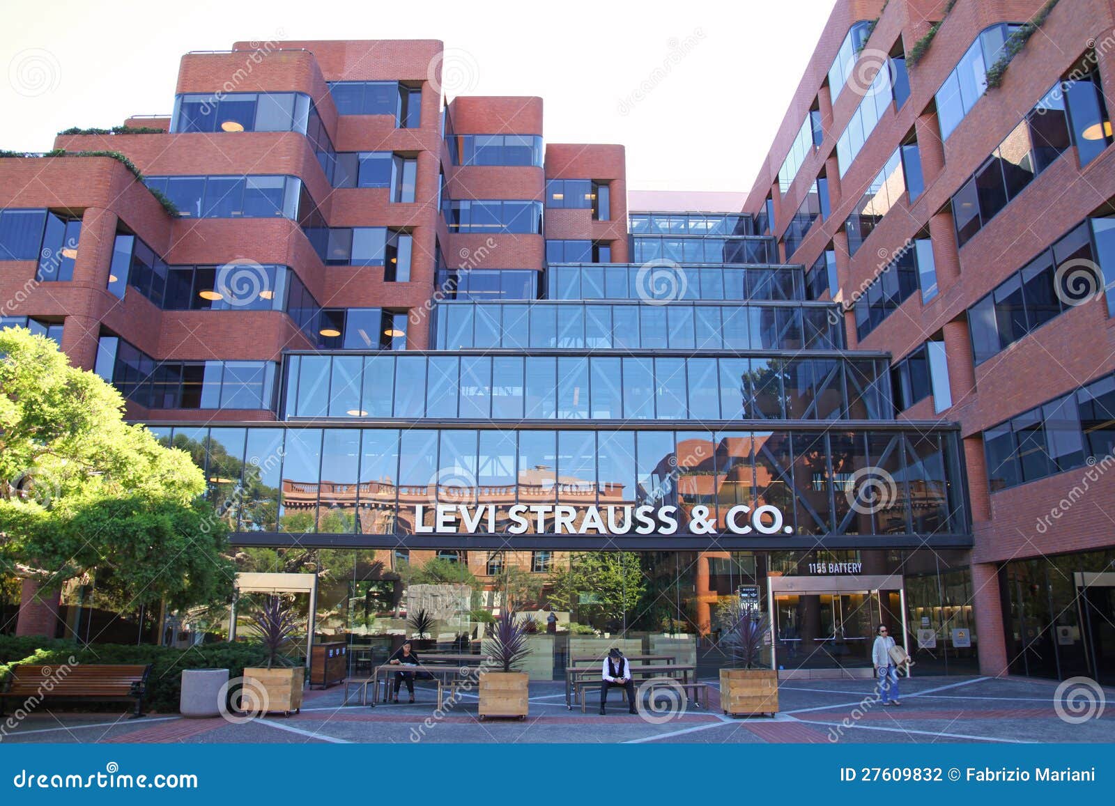 Hauptsitz Levi-Strauss U. Co Redaktionelles Stockfotografie - Bild von ...
