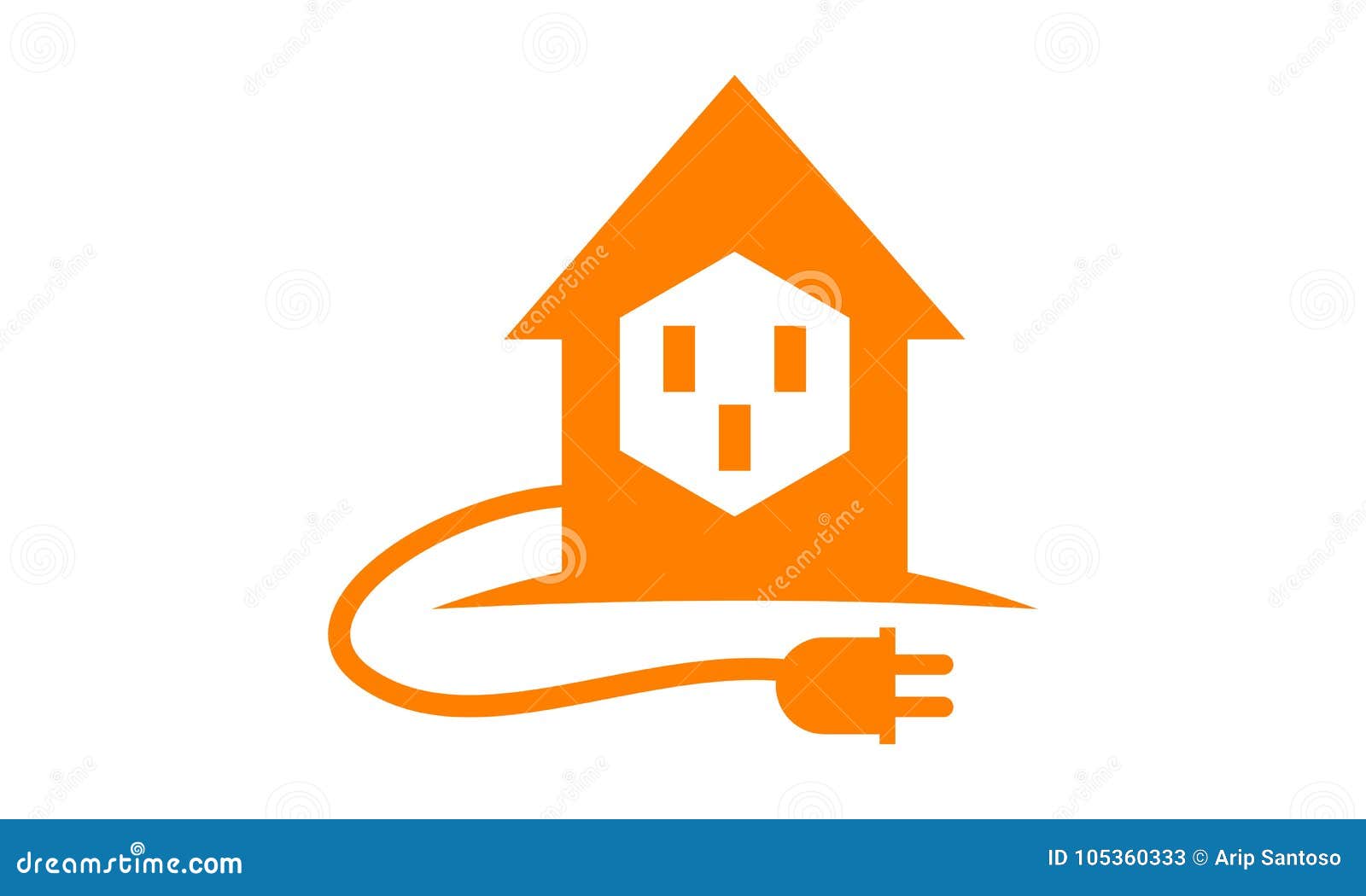 Hauptstrom Logo Design Template Vektor Abbildung - Illustration von ...