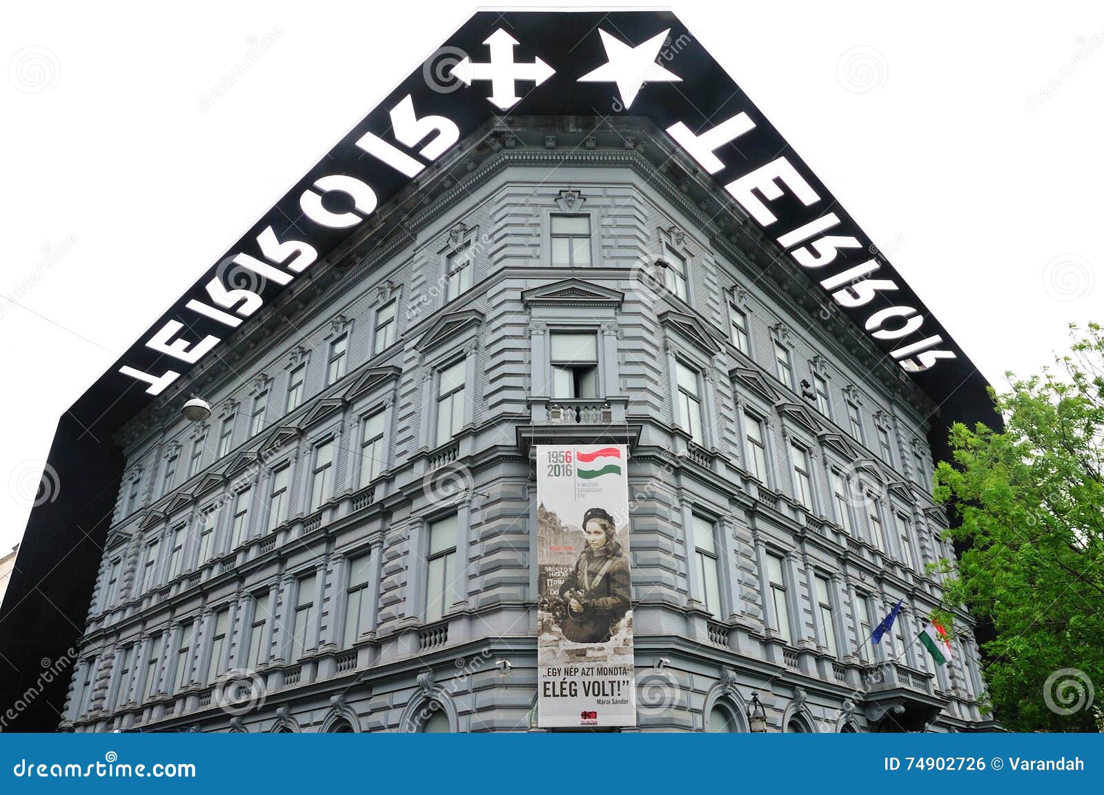 Haus Des Terrors (Terror Haza) in Budapest Redaktionelles Foto - Bild ...