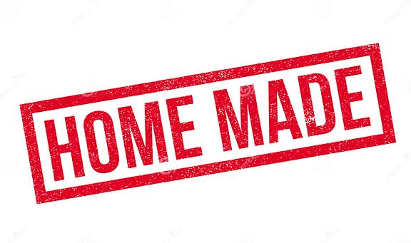 Haus machte Stempel stock abbildung. Illustration von tasten - 84847721