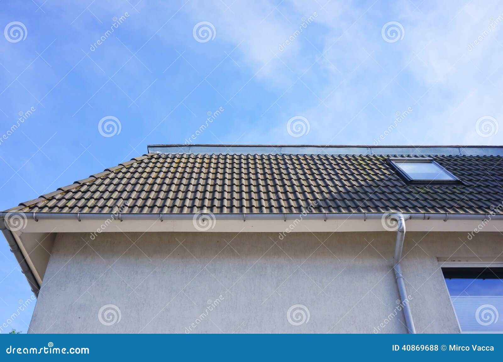 Hausdach stockfoto. Bild von gebäude, zustand, haupt - 40869688